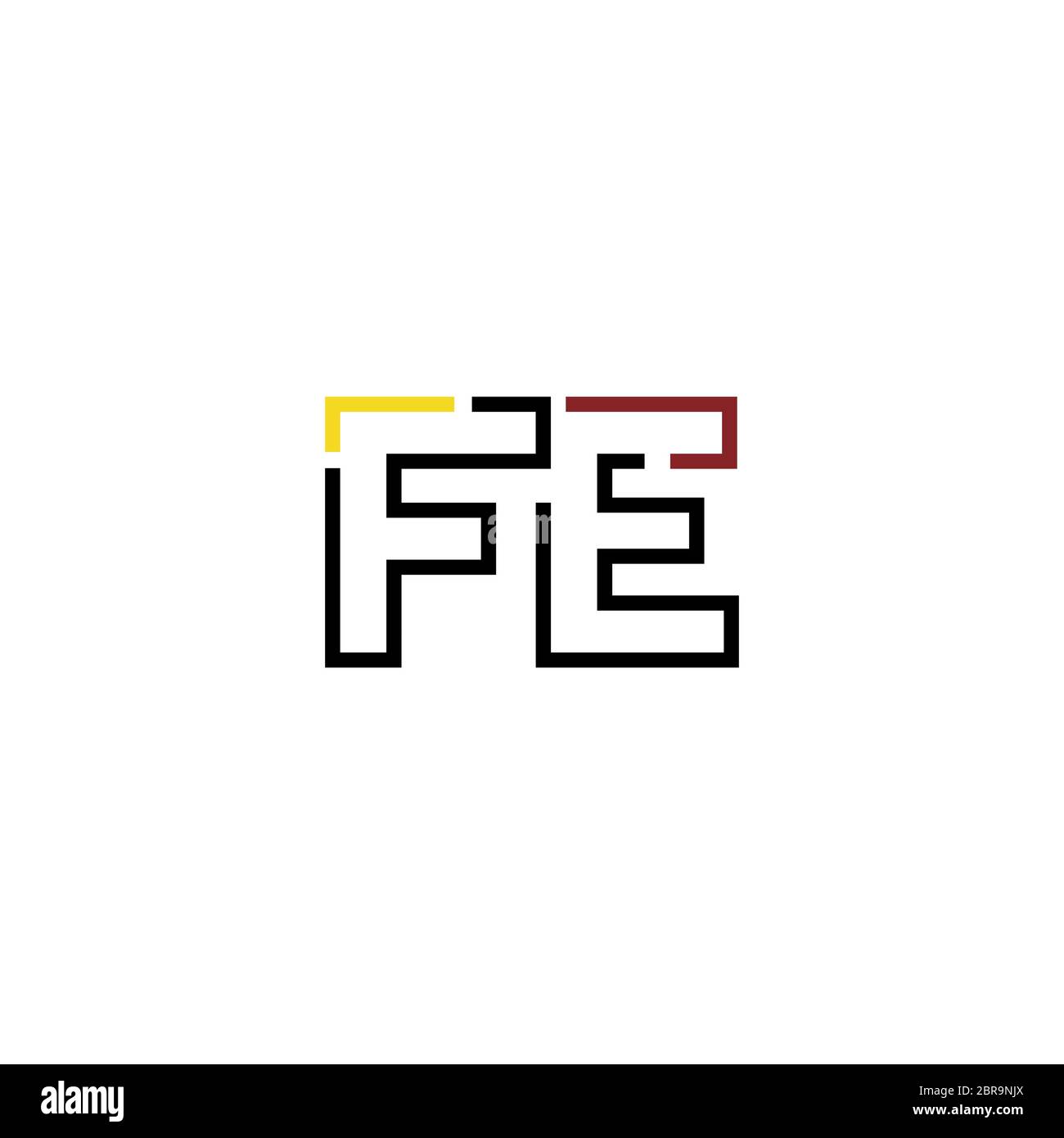 Fe logo Stock Vector Images - Alamy