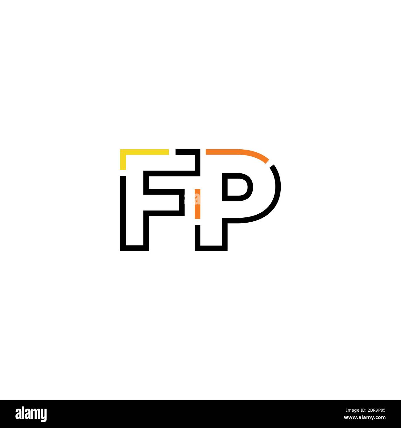 Fp logo Stock Vector Images - Alamy