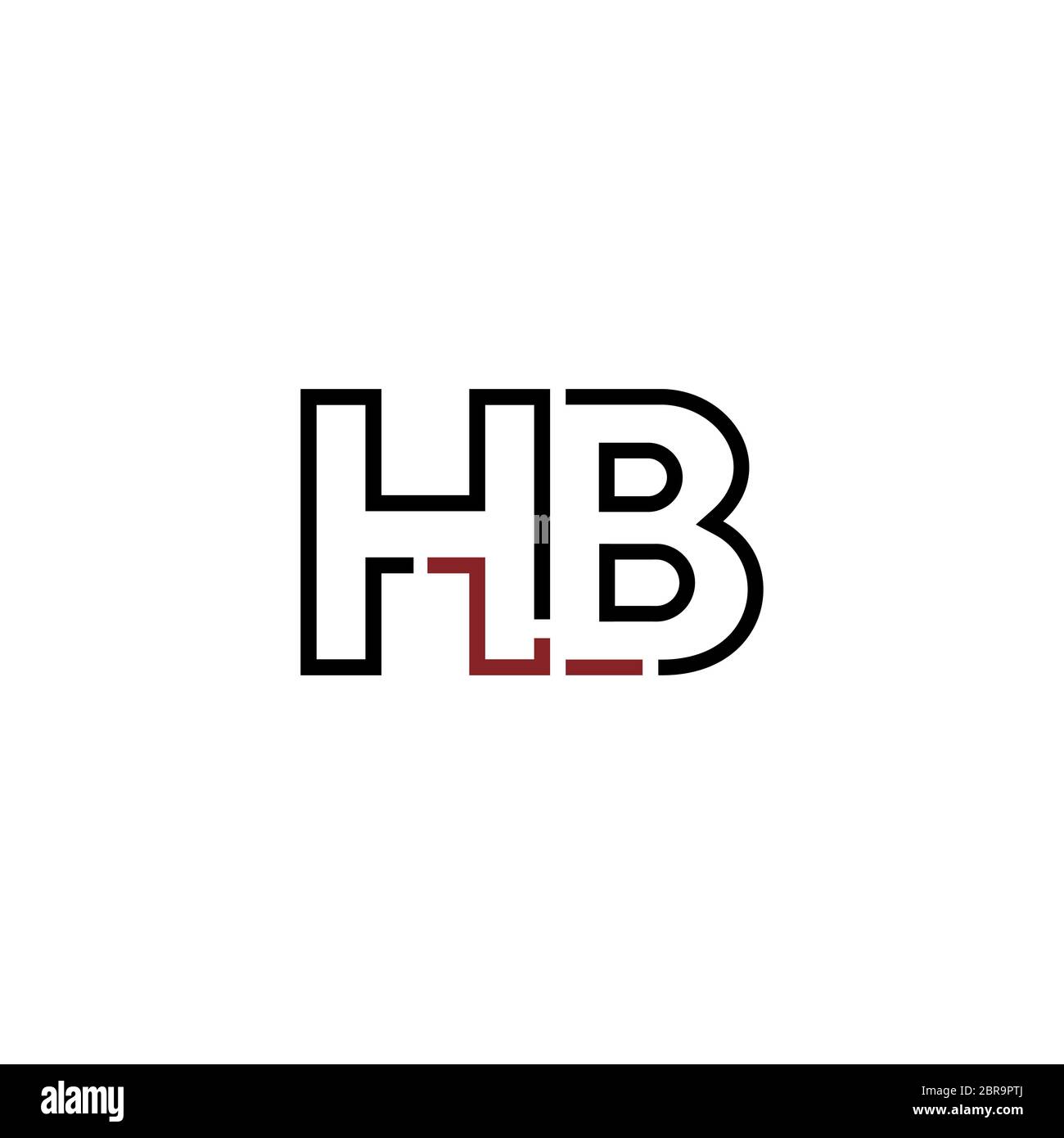 Letter Hb Logo High Resolution Stock Photography and Images - Alamy