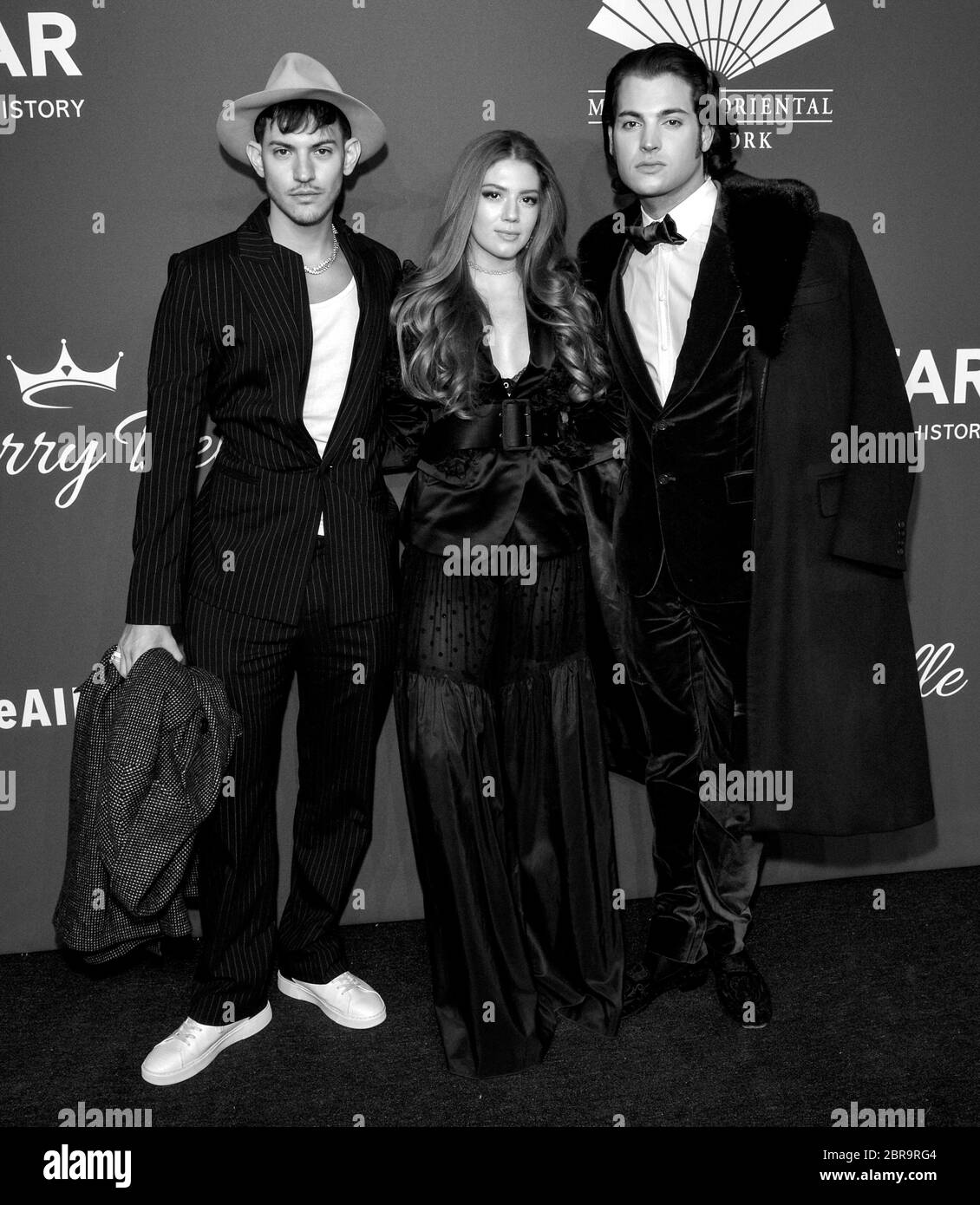 New York, NY - Feb 05, 2020: Peter Brant Jr. (R) and guests attend the ...
