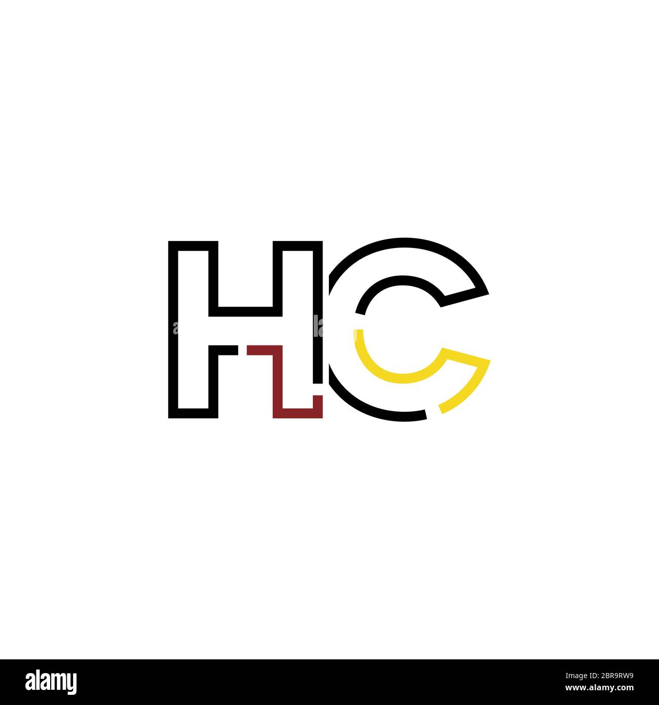 Letter hc logo Cut Out Stock Images & Pictures - Alamy
