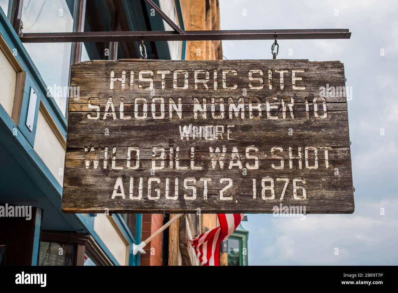 Deadwood, SD, USA - May 30, 2019: The Wild Bill Bar Stock Photo - Alamy