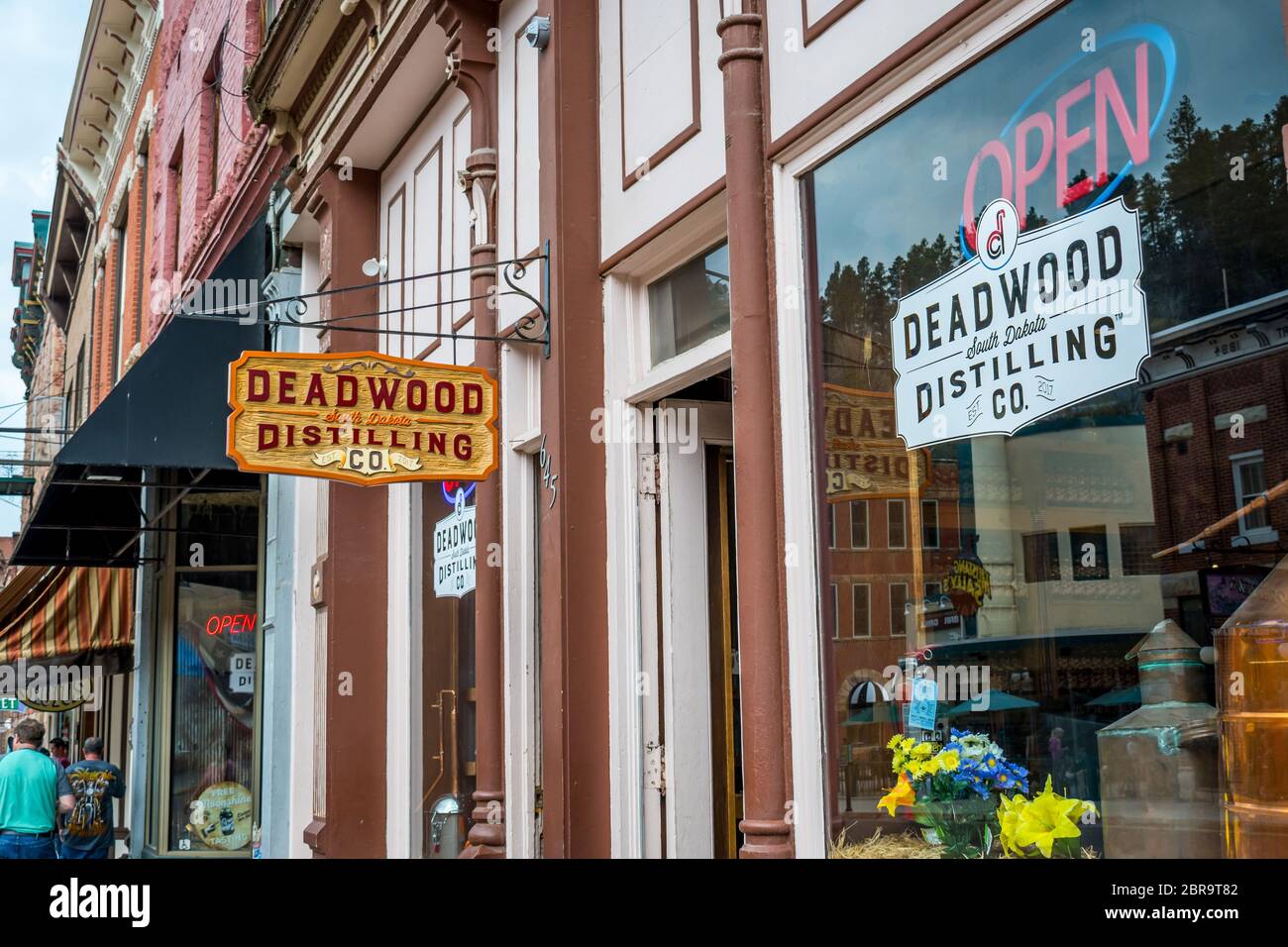Deadwood south dakota sign hi-res stock photography and images - Alamy