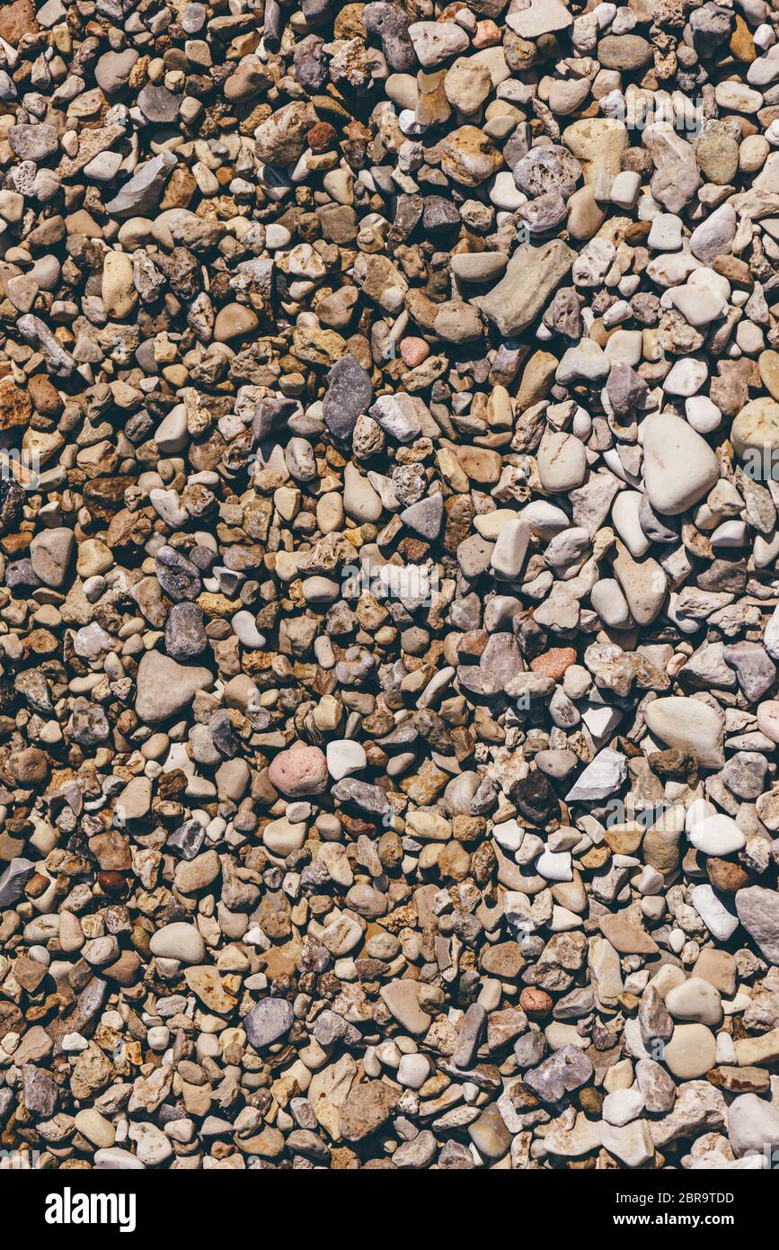 Pile pebbles river on hi-res stock photography and images - Alamy