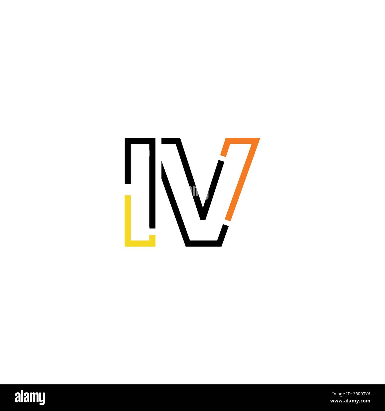 Iv logotype Cut Out Stock Images & Pictures - Alamy