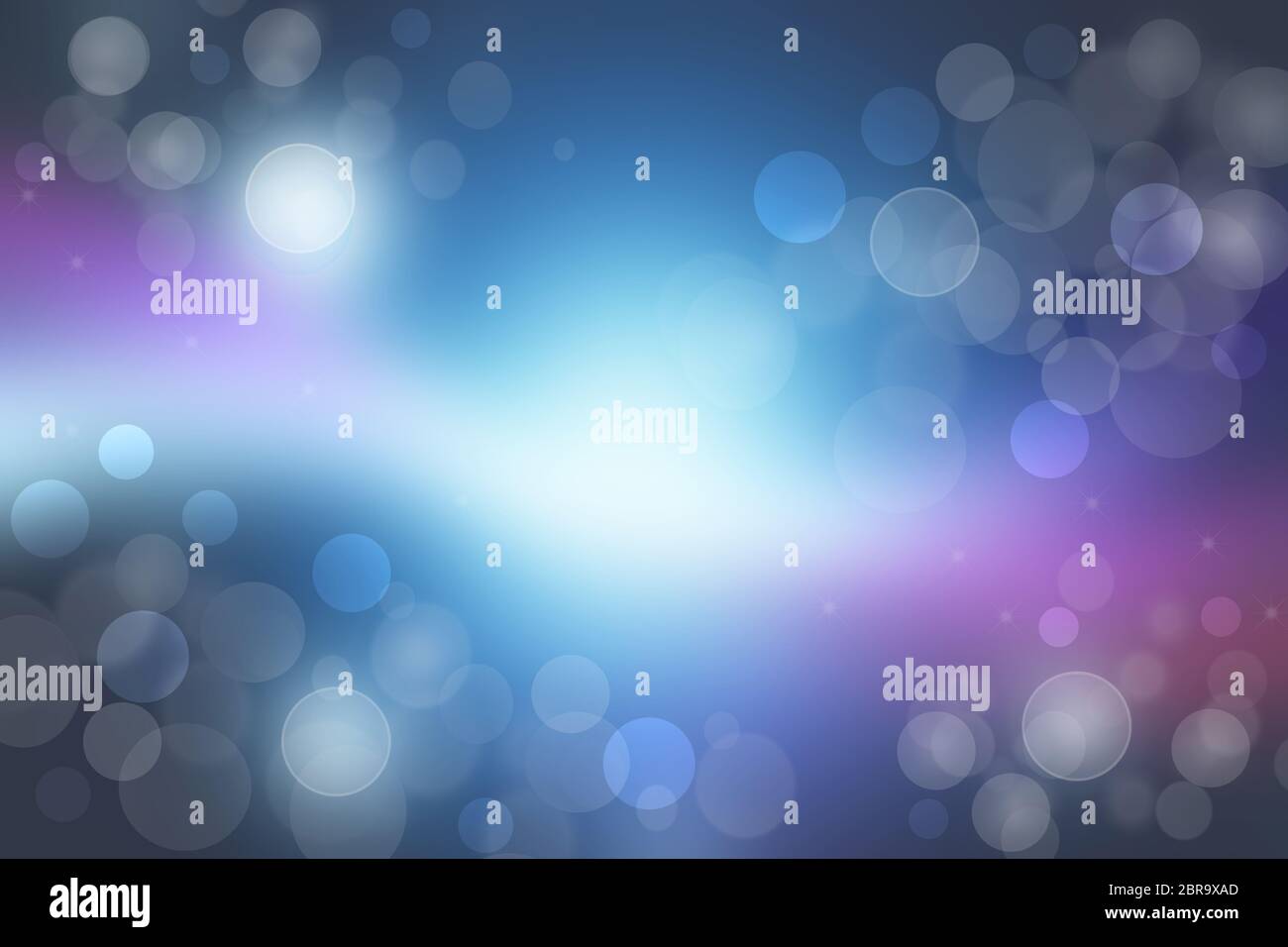 Abstract universe. Abstract gradient dark blue to light blue pink space ...