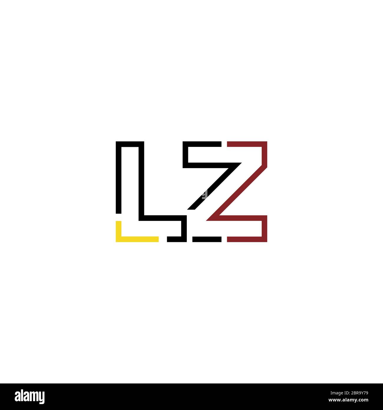 Lz template Stock Vector Images - Alamy