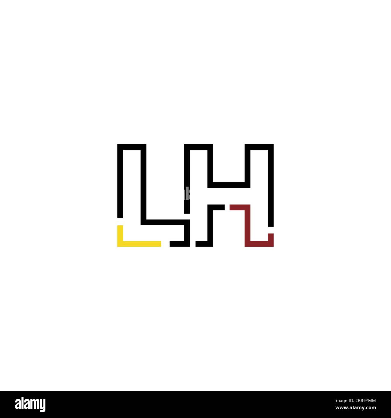 Lh vector vectors hi-res stock photography and images - Alamy