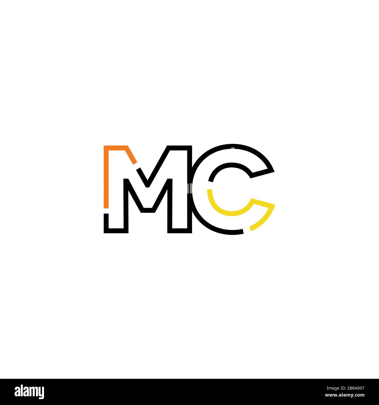 Letter mc logo hi-res stock photography and images - Alamy