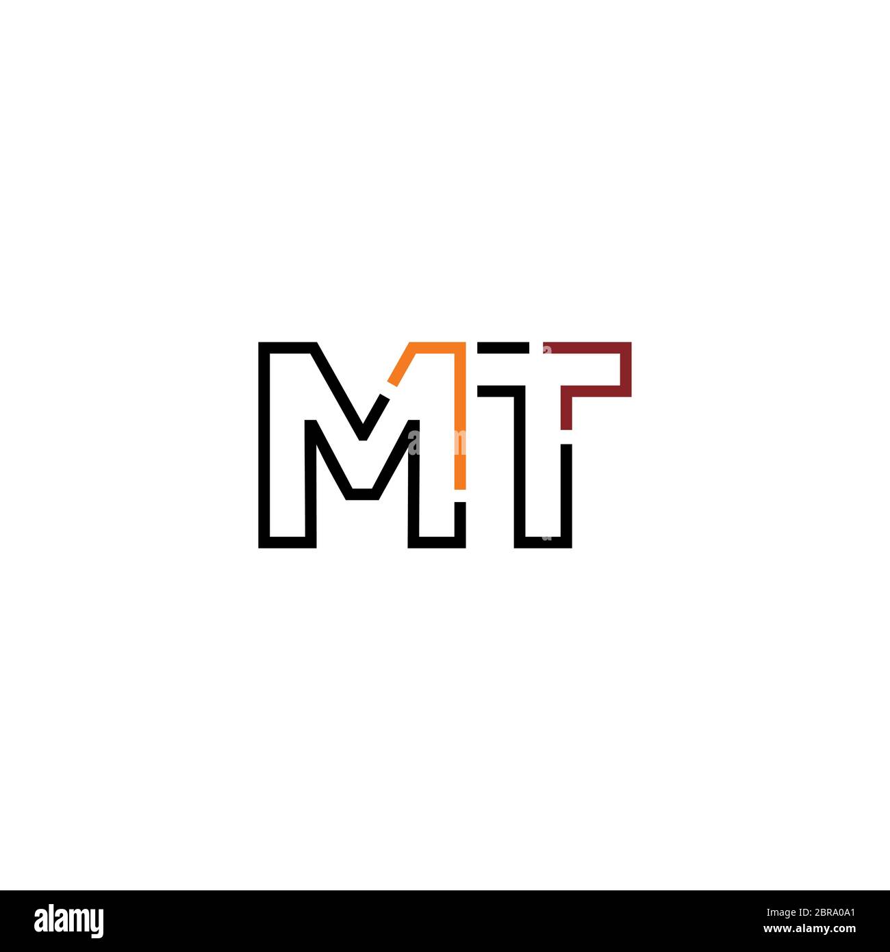Initial letter mt hi-res stock photography and images - Alamy