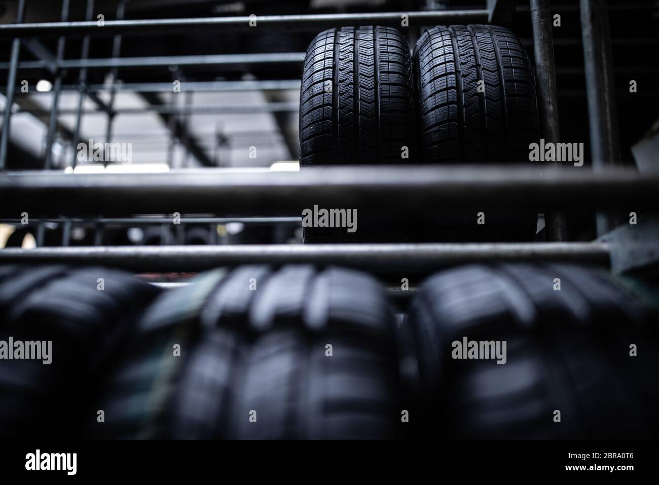 Car stored in garage hi-res stock photography and images - Alamy