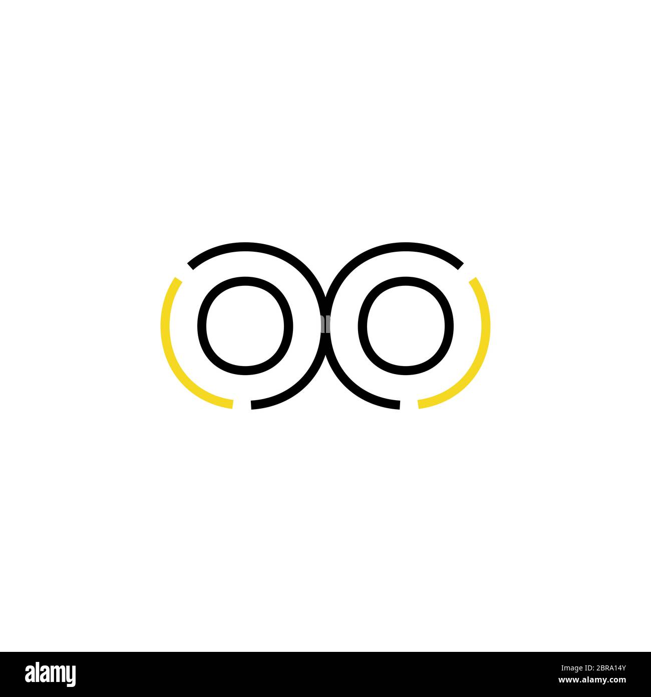 Oo logo vector vectors hi-res stock photography and images - Alamy
