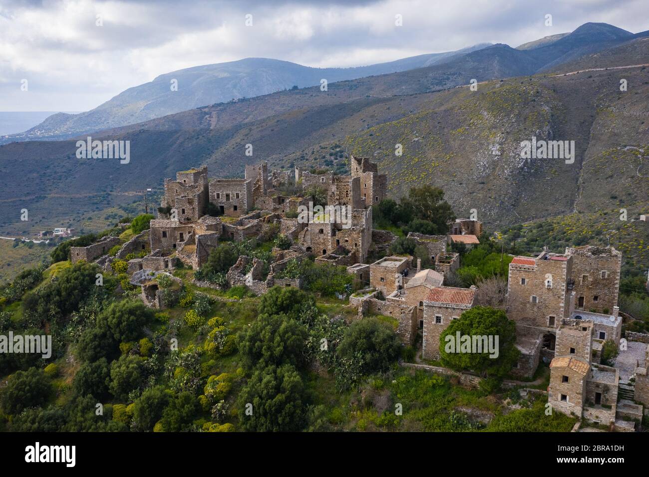 Peloponnese peninsula aerial hi-res stock photography and images - Alamy