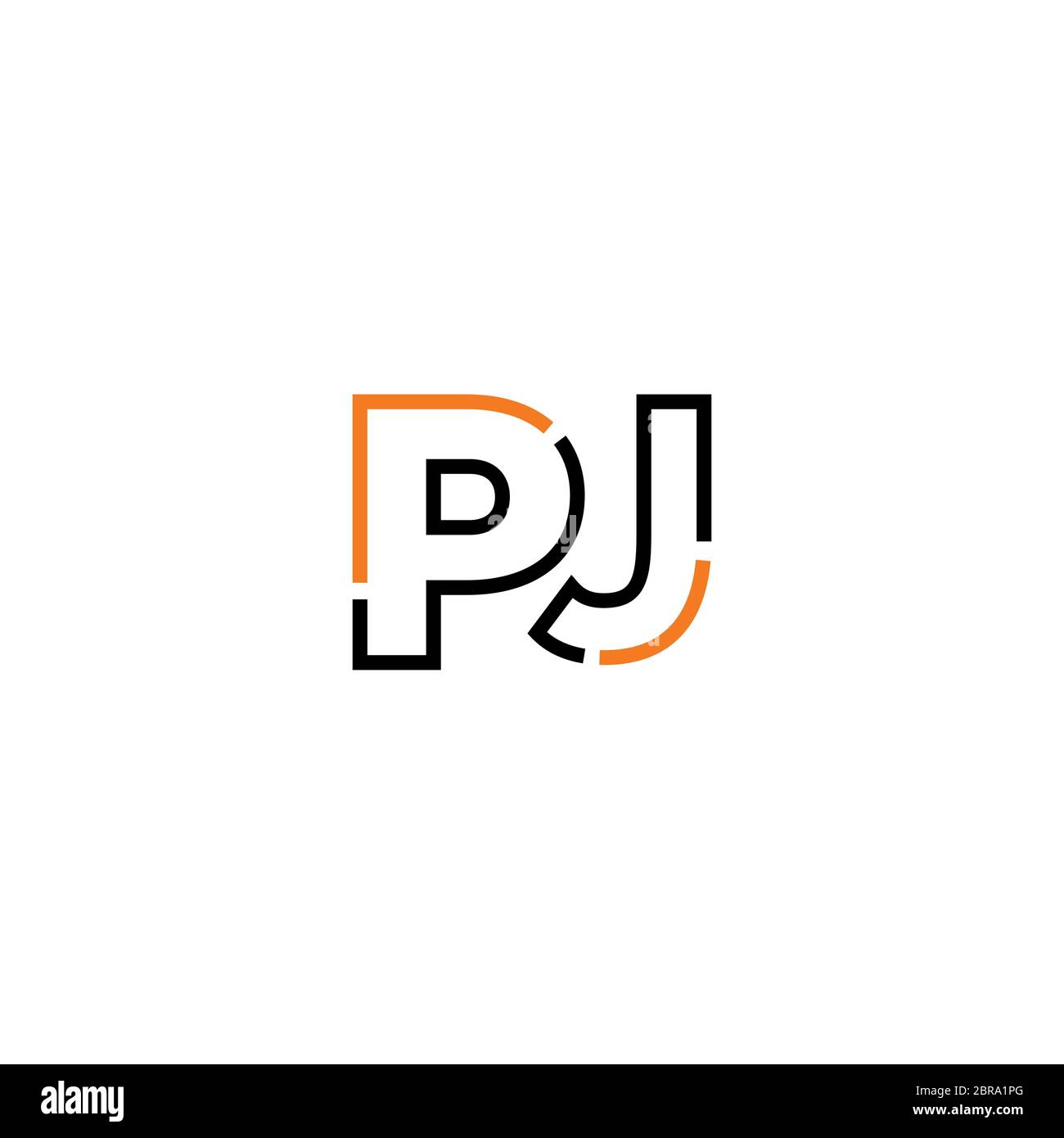 Letter pj vector vectors Stock Vector Images - Alamy