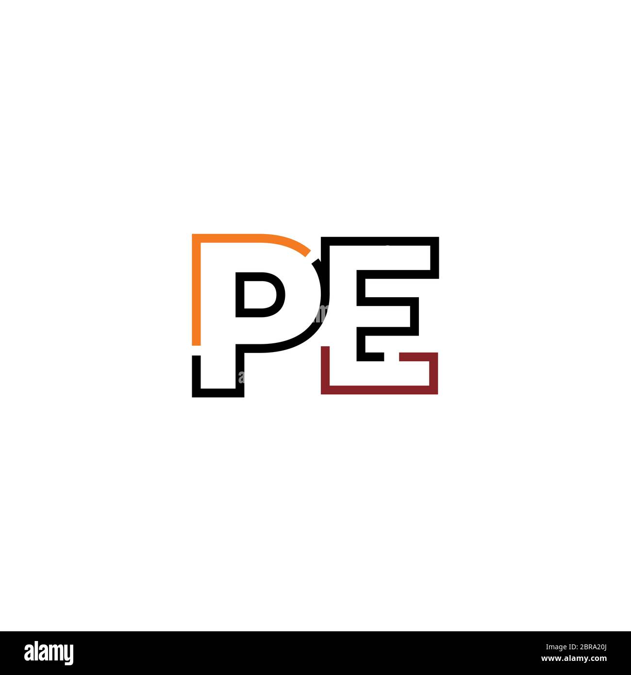 Pe Logo Design High Resolution Stock Photography and Images - Alamy