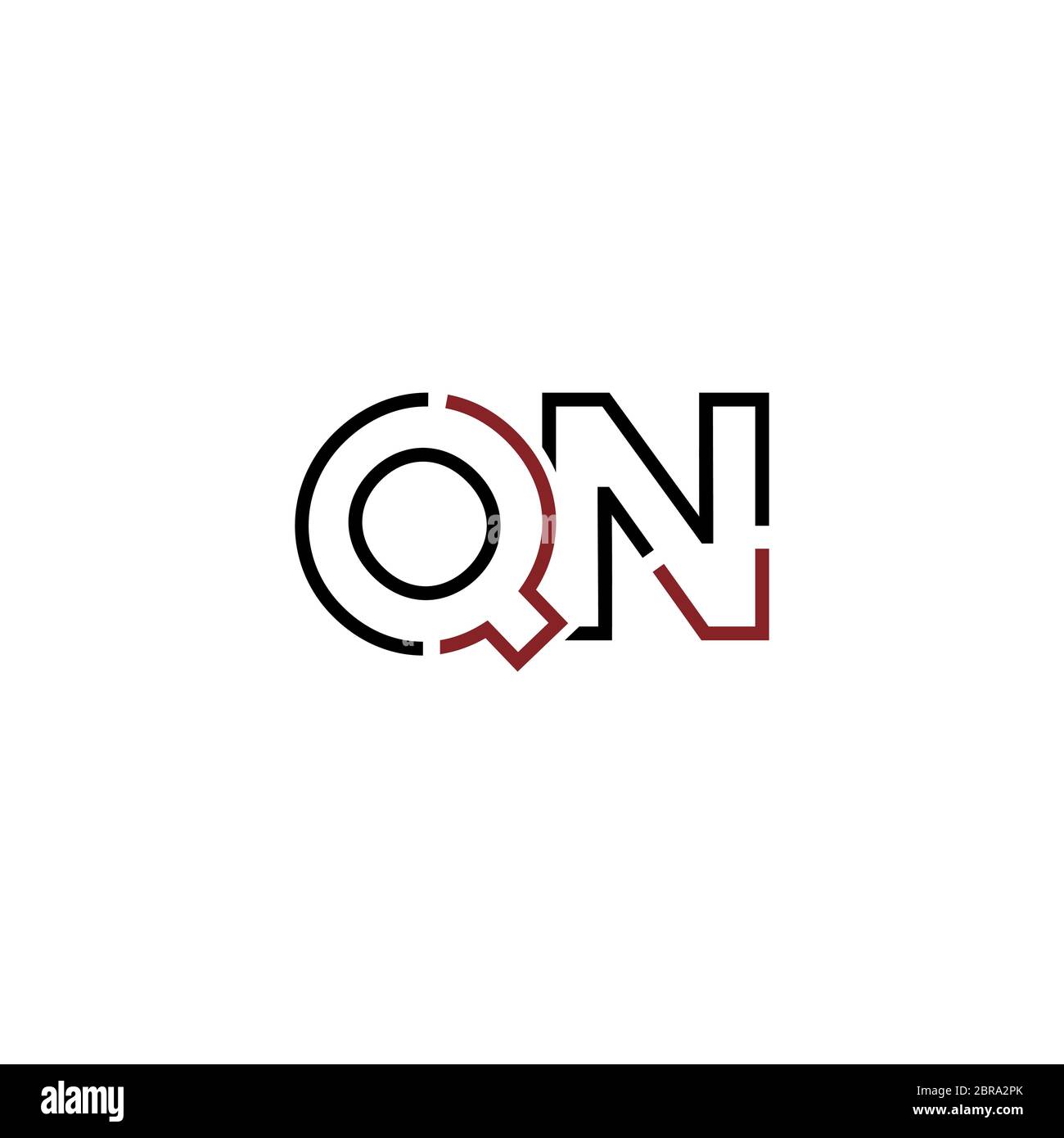 Qn design Stock Vector Images - Alamy