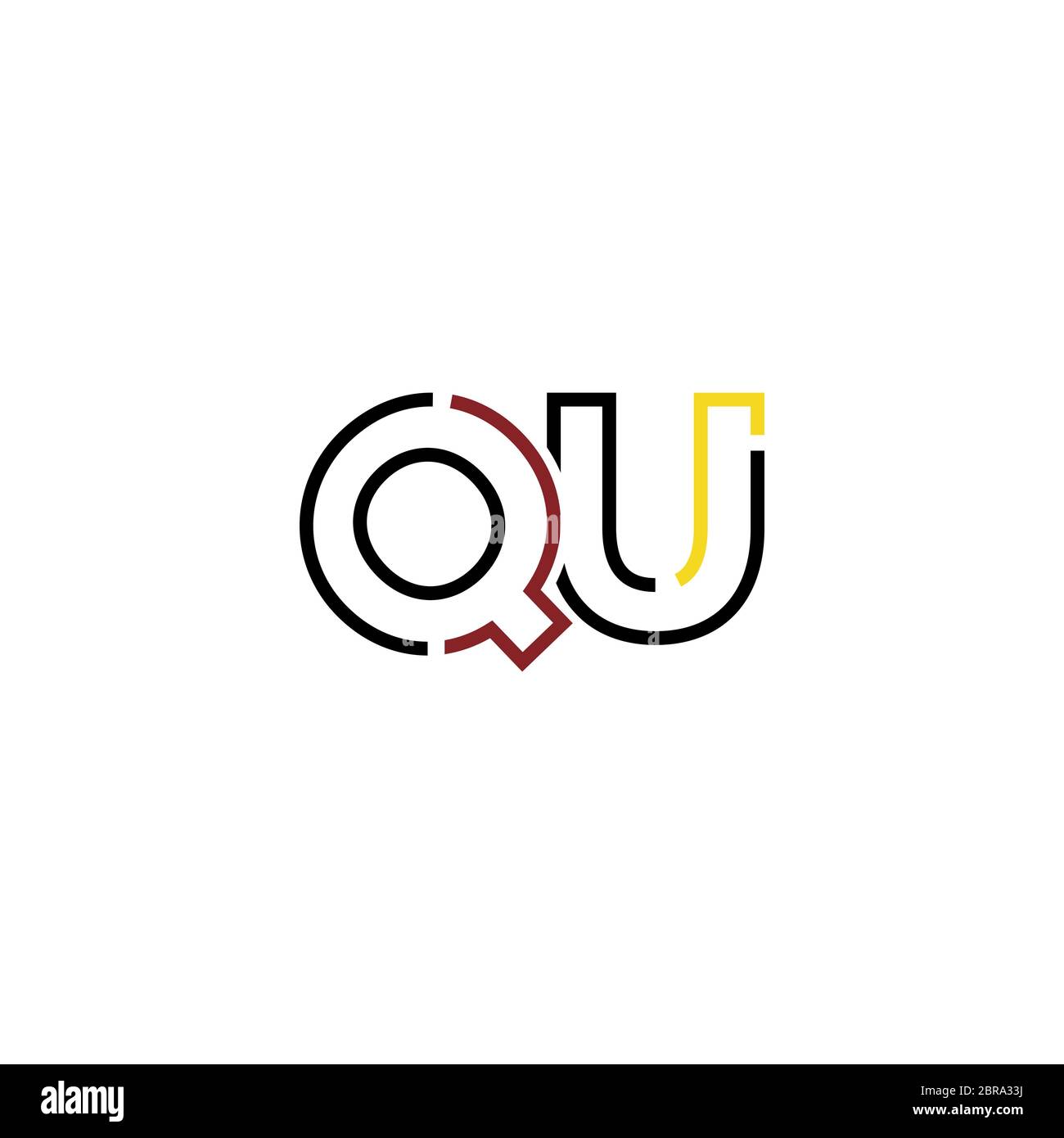 Letter qu vector vectors High Resolution Stock Photography and Images ...