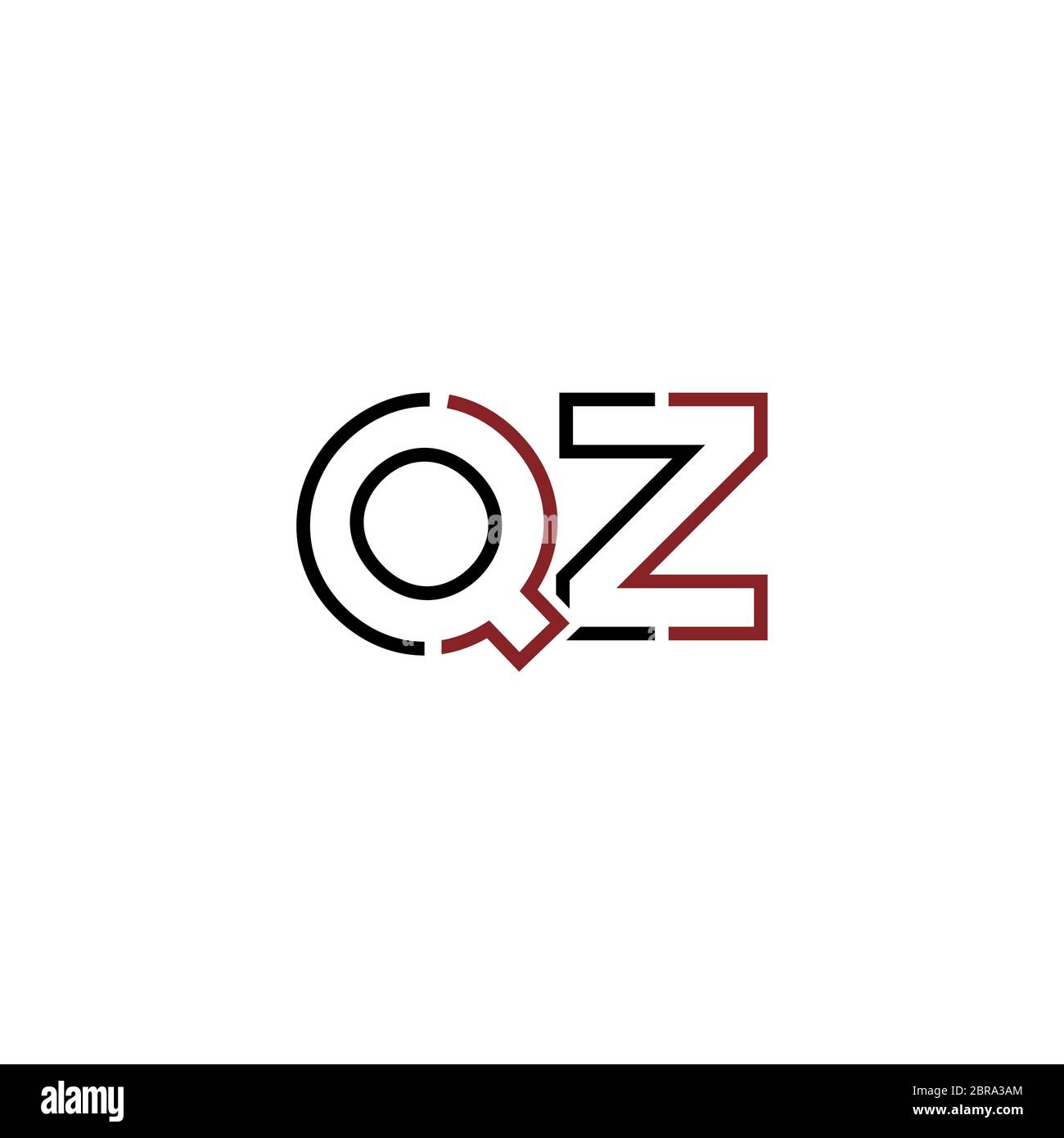 Qz logo Stock Vector Images - Alamy