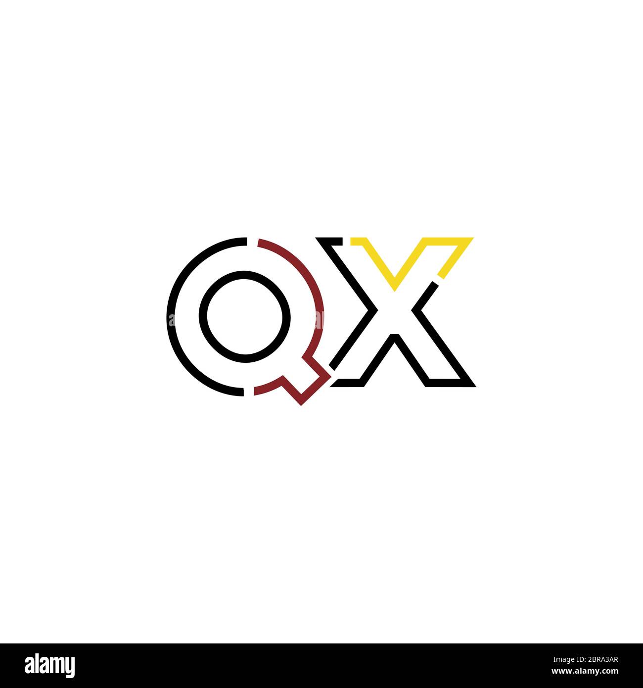 Qx alphabet Cut Out Stock Images & Pictures - Alamy