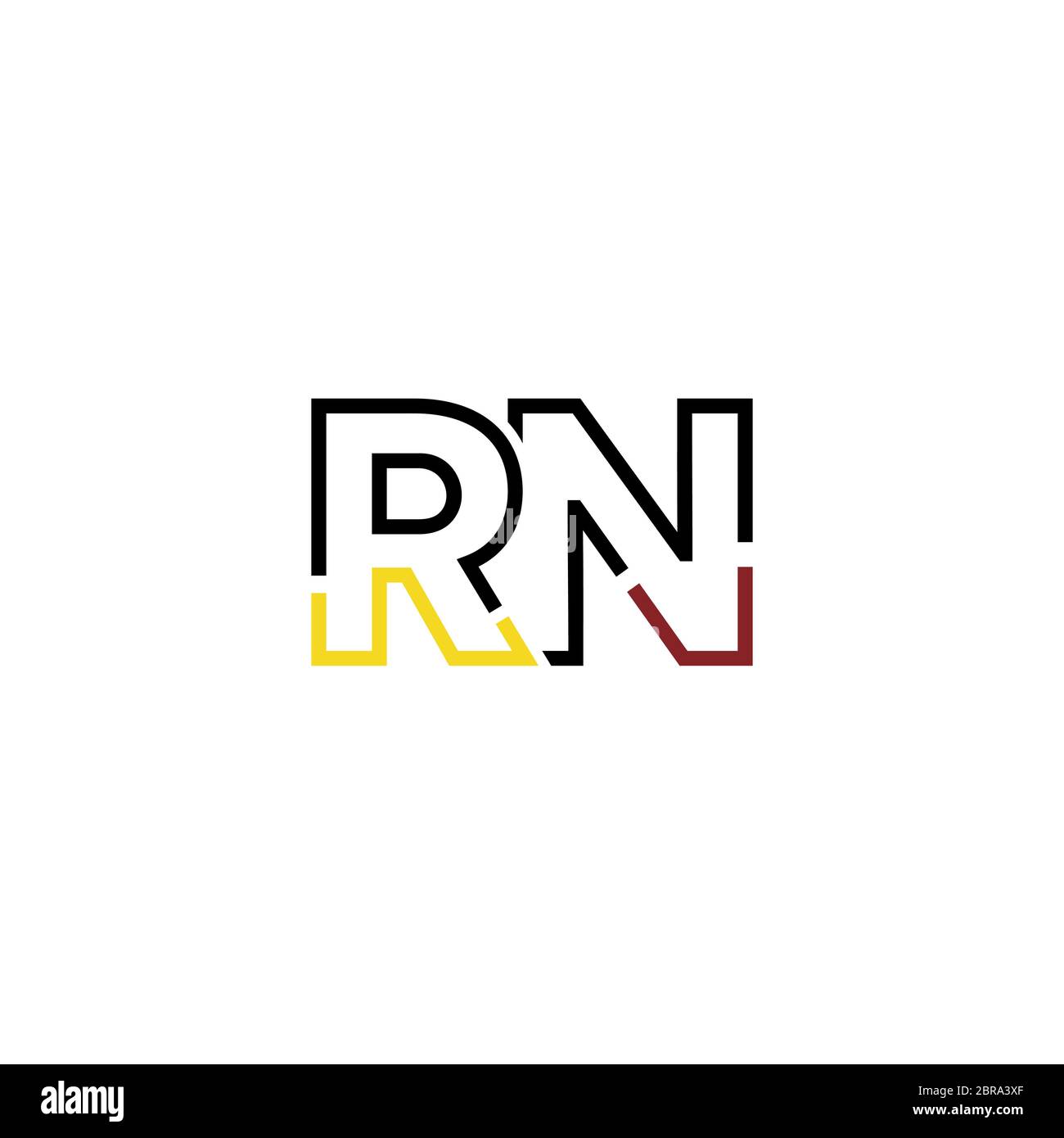 Rn alphabet Cut Out Stock Images & Pictures - Alamy