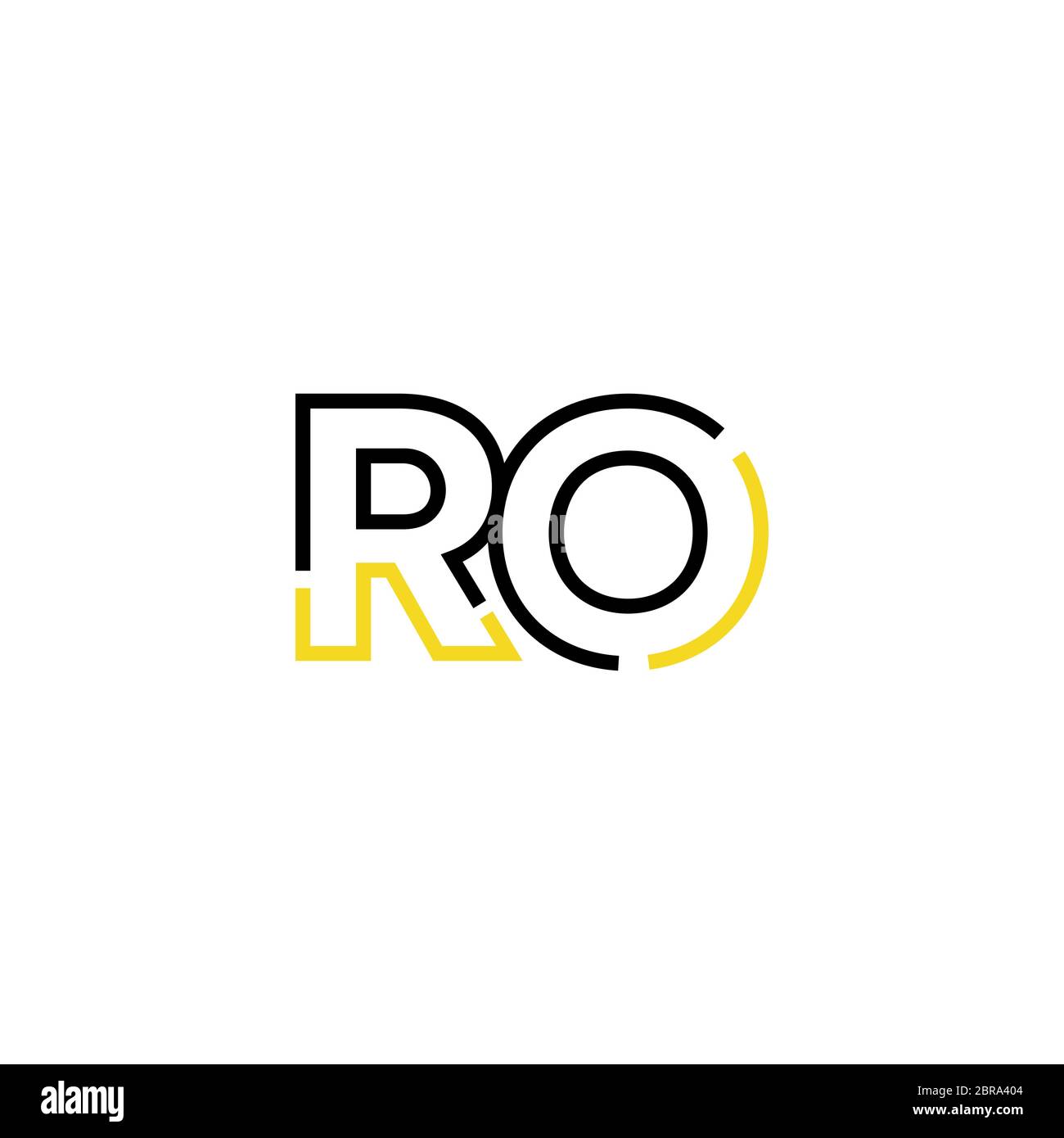 Ro logo hi-res stock photography and images - Alamy