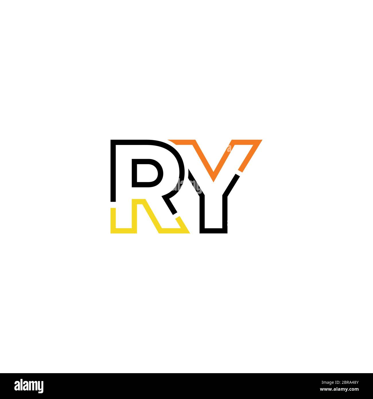 Letter ry vector vectors Stock Vector Images - Alamy