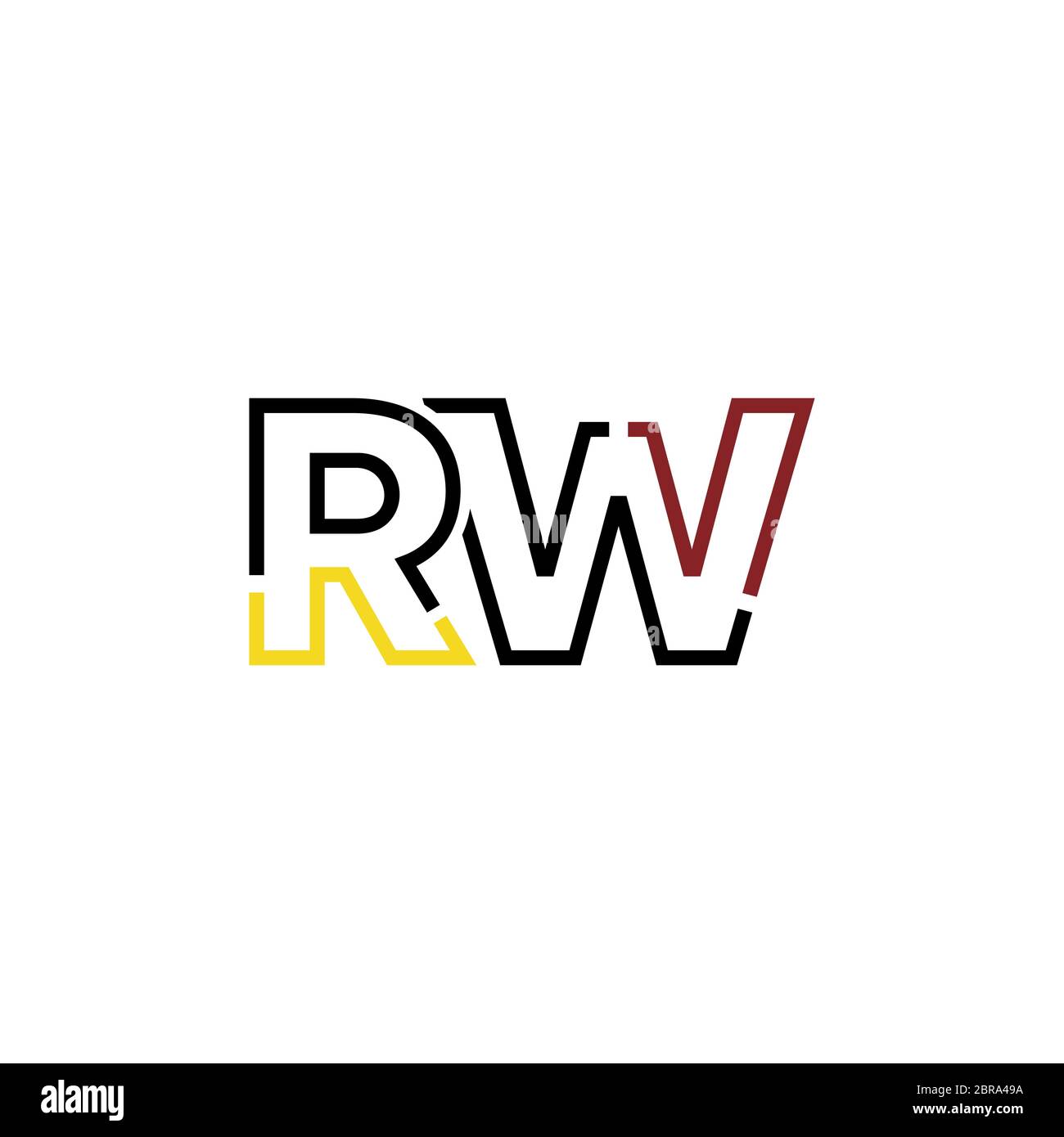 Rw template hi-res stock photography and images - Alamy