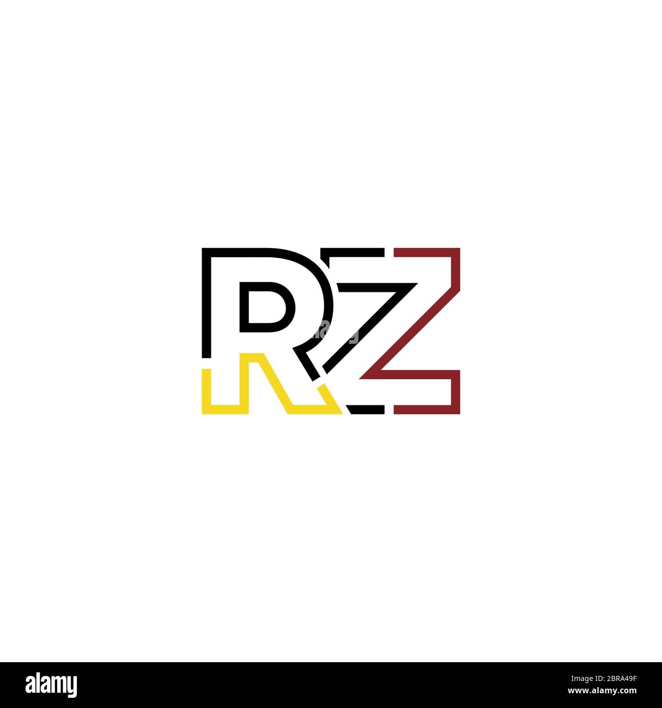 Rz logo Stock Vector Images - Alamy