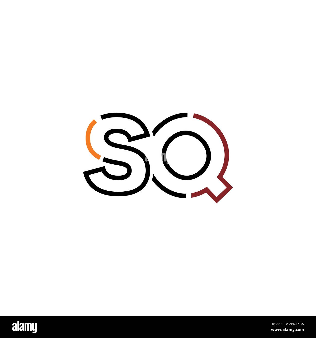 Sq logo design hi-res stock photography and images - Alamy