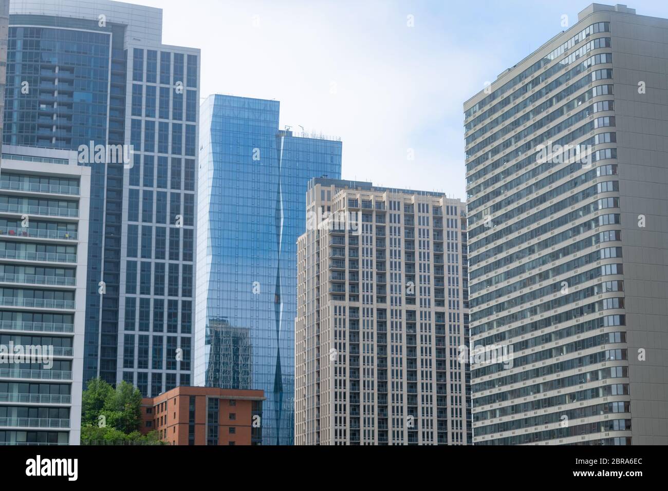 Chicago the loop buildings hi-res stock photography and images - Alamy