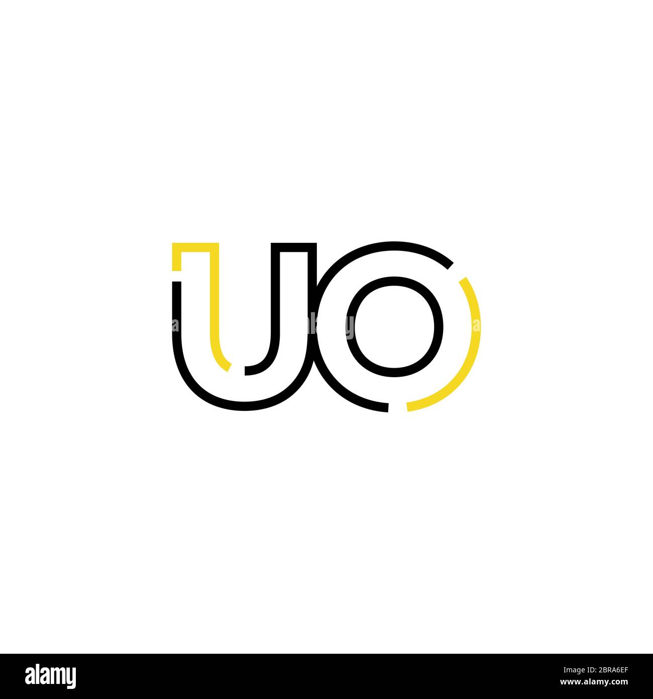 Uo logo vector vectors Stock Vector Images - Alamy