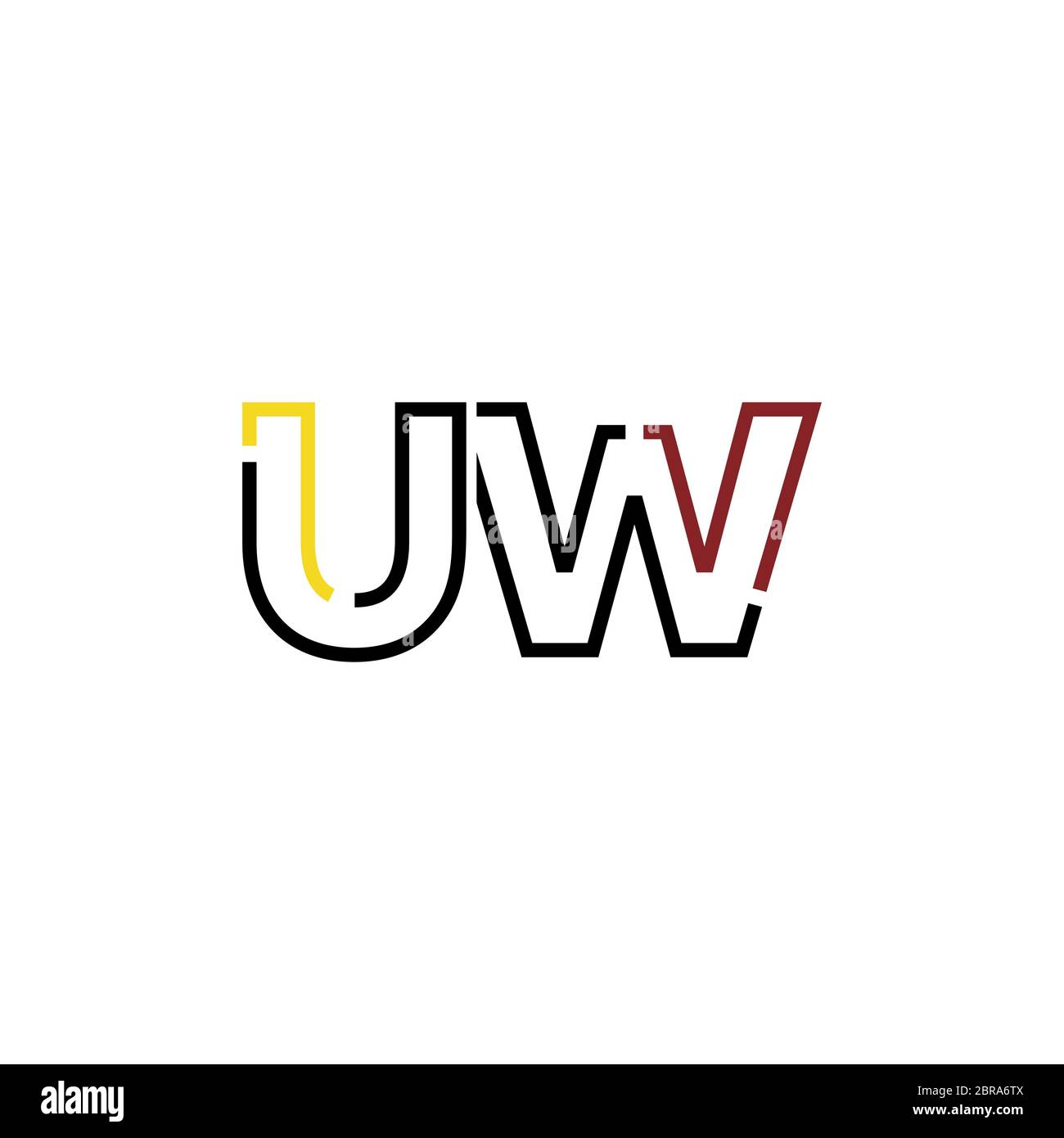 Uw Logo Vector