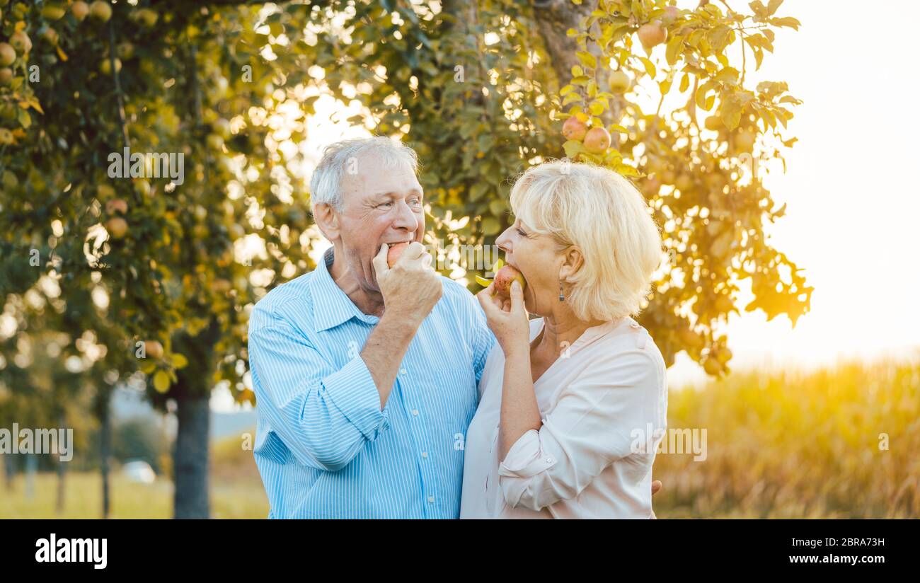 Old man biting hi-res stock photography and images - Alamy