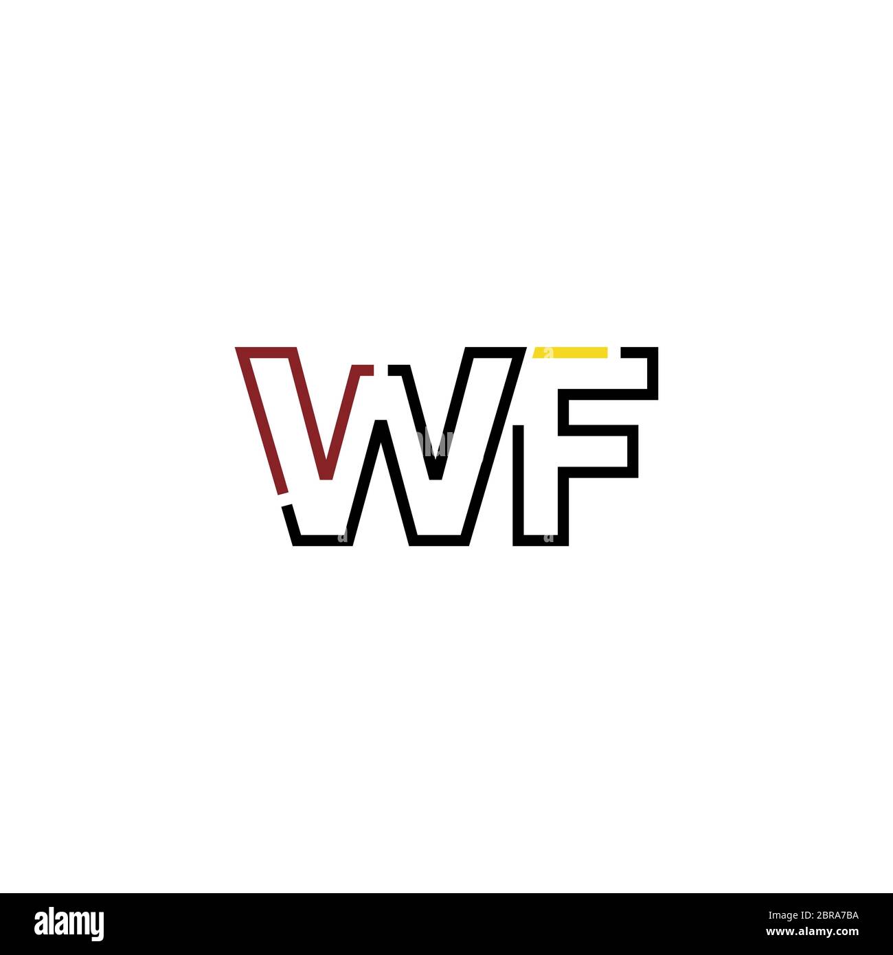 Wf text Cut Out Stock Images & Pictures - Alamy