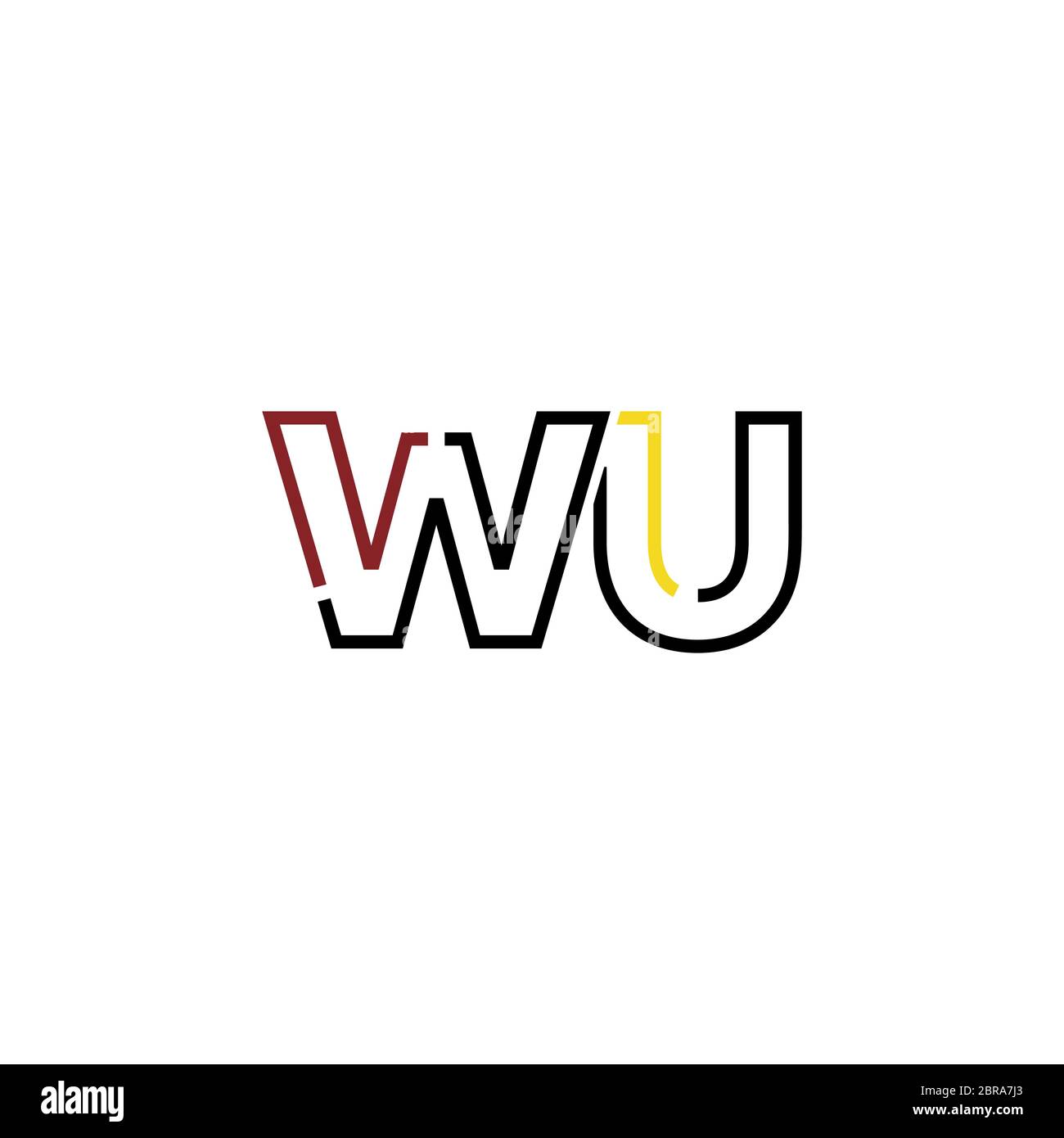 Letter Wu Stock Vector Images - Alamy