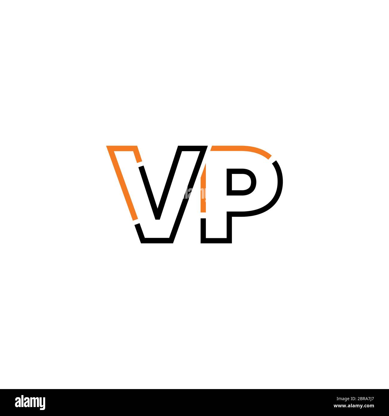 Letter vp vector vectors hi-res stock photography and images - Alamy