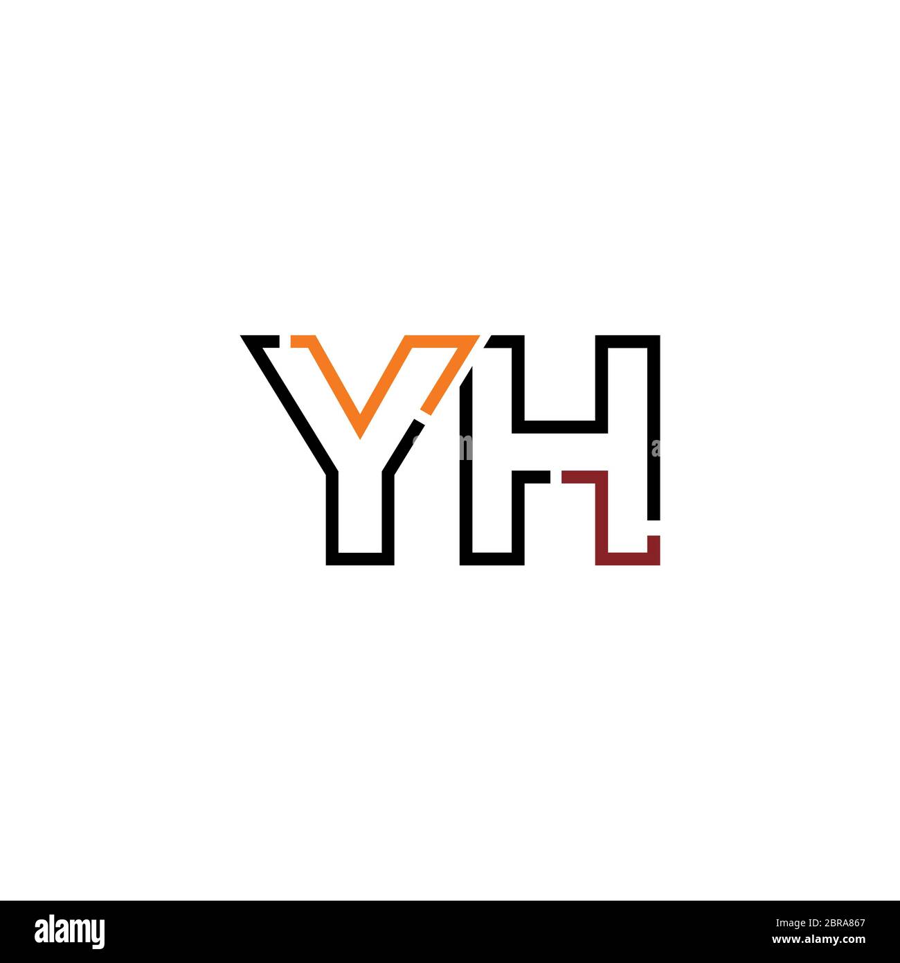 Yh logo vector vectors hi-res stock photography and images - Alamy