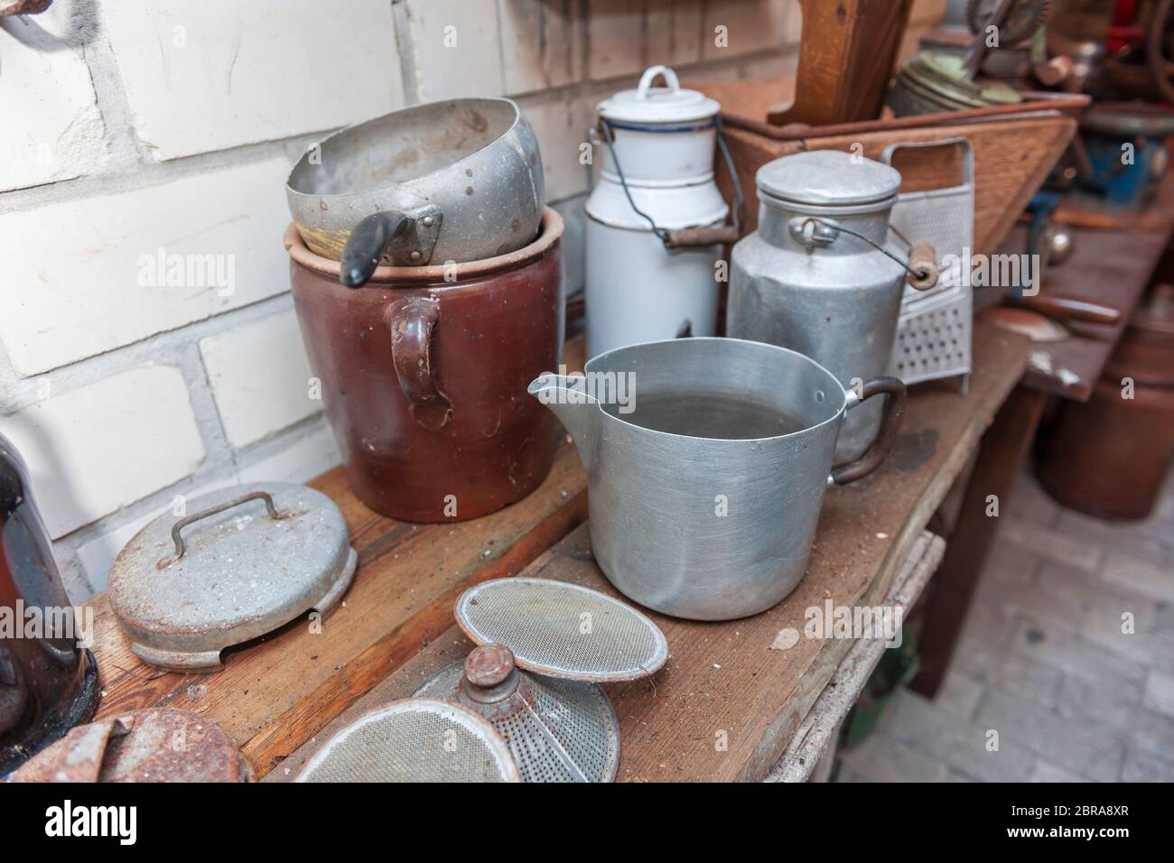 Old stone pot hi-res stock photography and images - Alamy