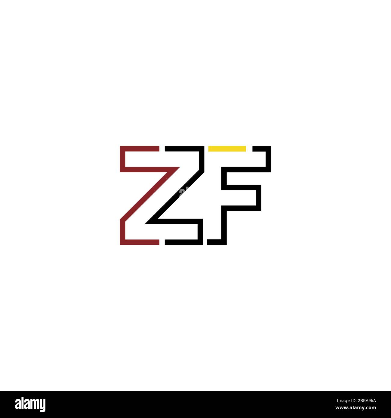 Letter zf logo hi-res stock photography and images - Alamy