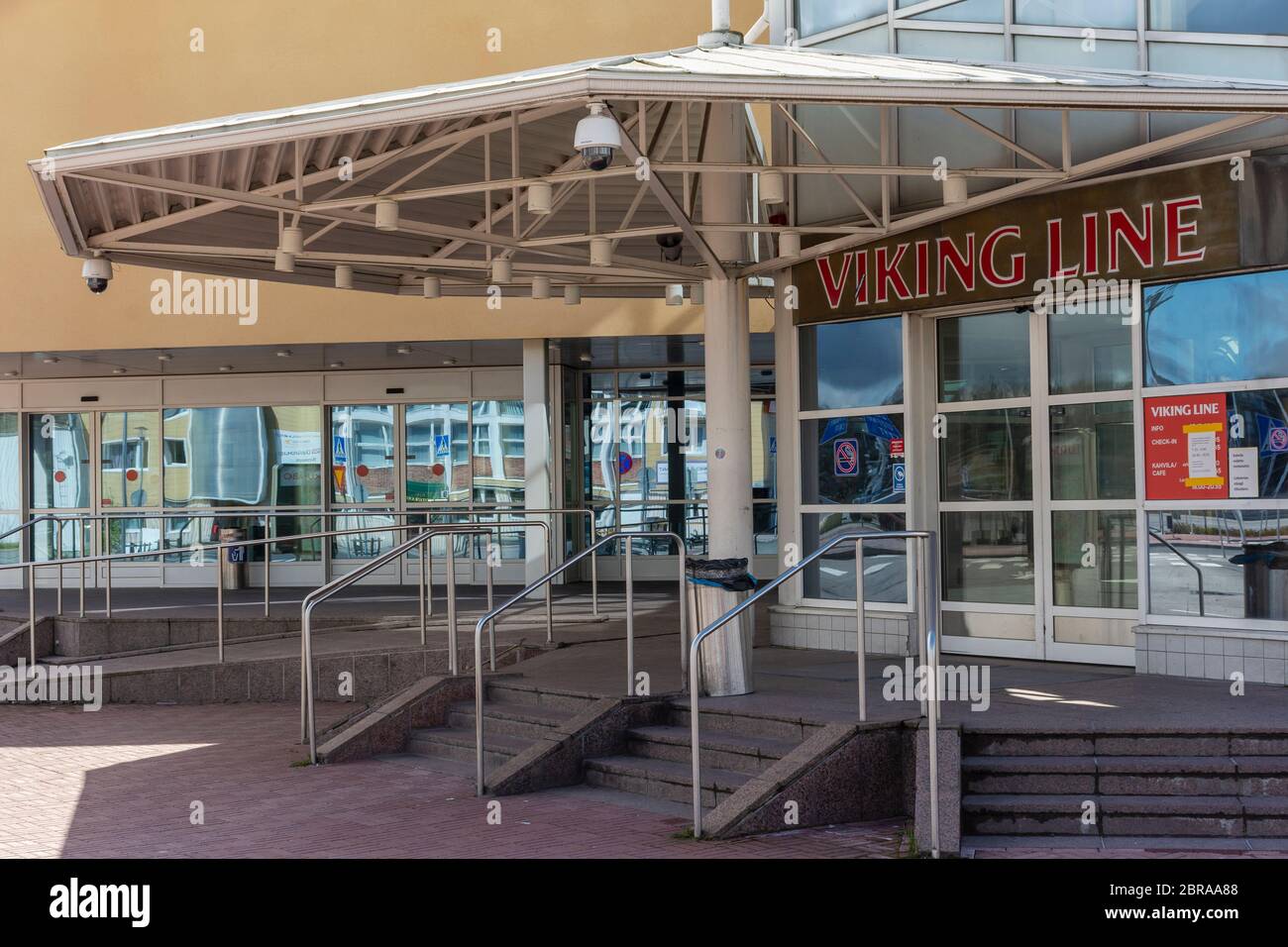Viking line passenger terminal in Turku Finland Stock Photo - Alamy