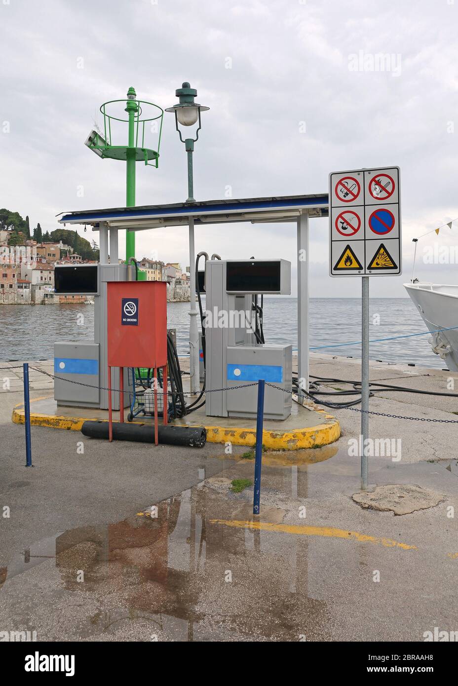 Marine Fueling Station For Yachts and Boats Stock Photo - Alamy