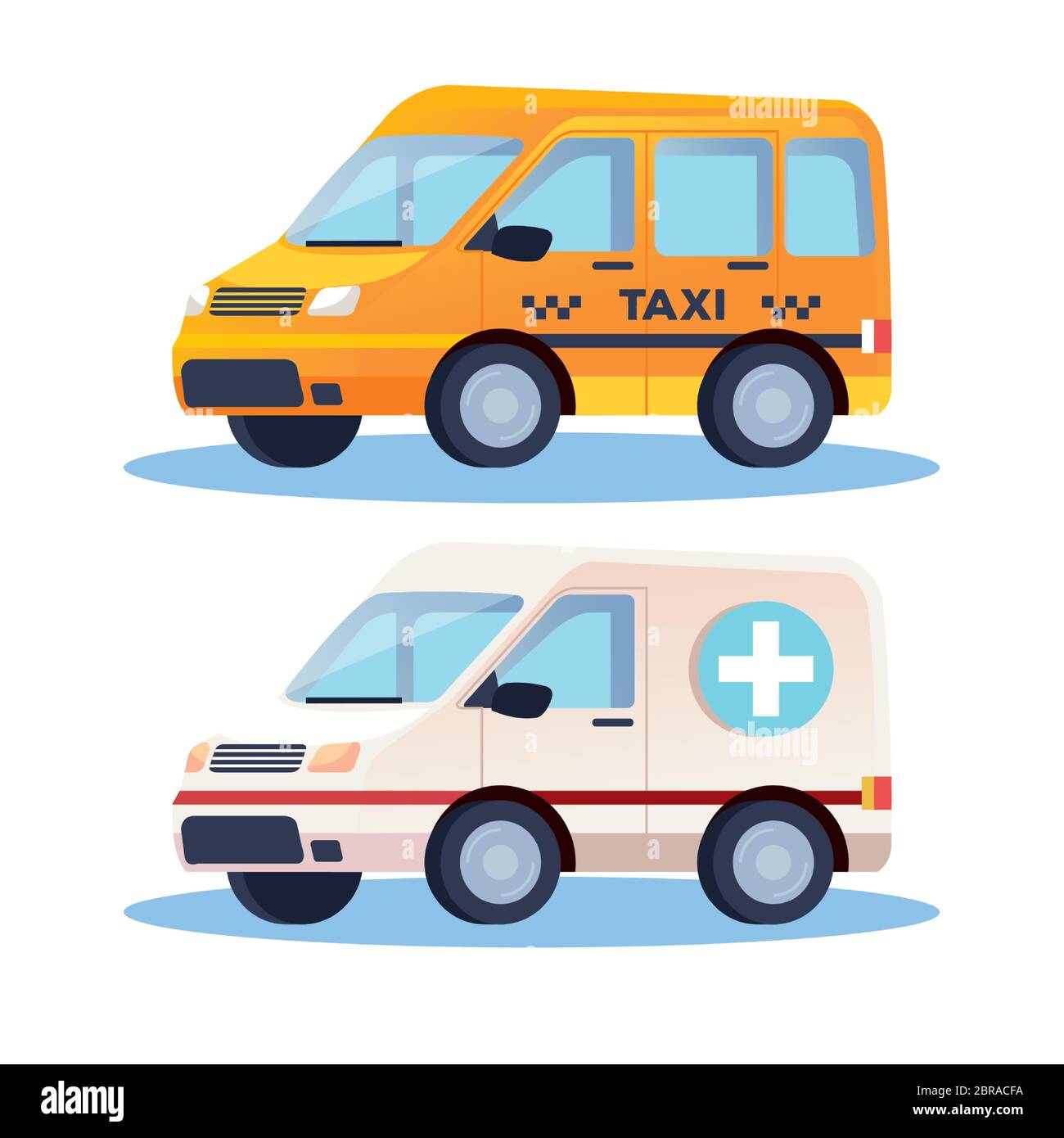 Emergency medical vehicles Cut Out Stock Images & Pictures - Alamy