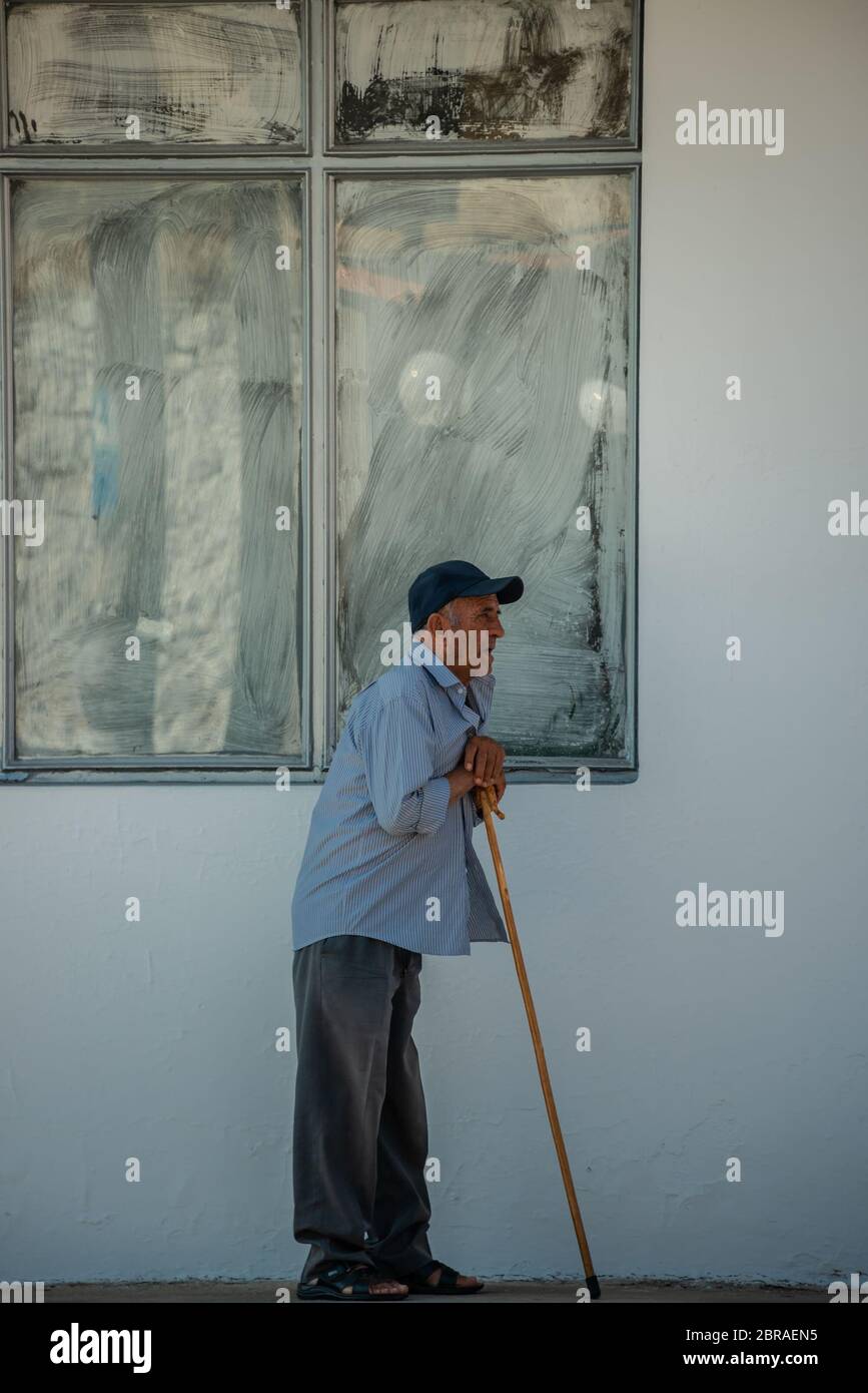 Pensioner greece hi-res stock photography and images - Alamy