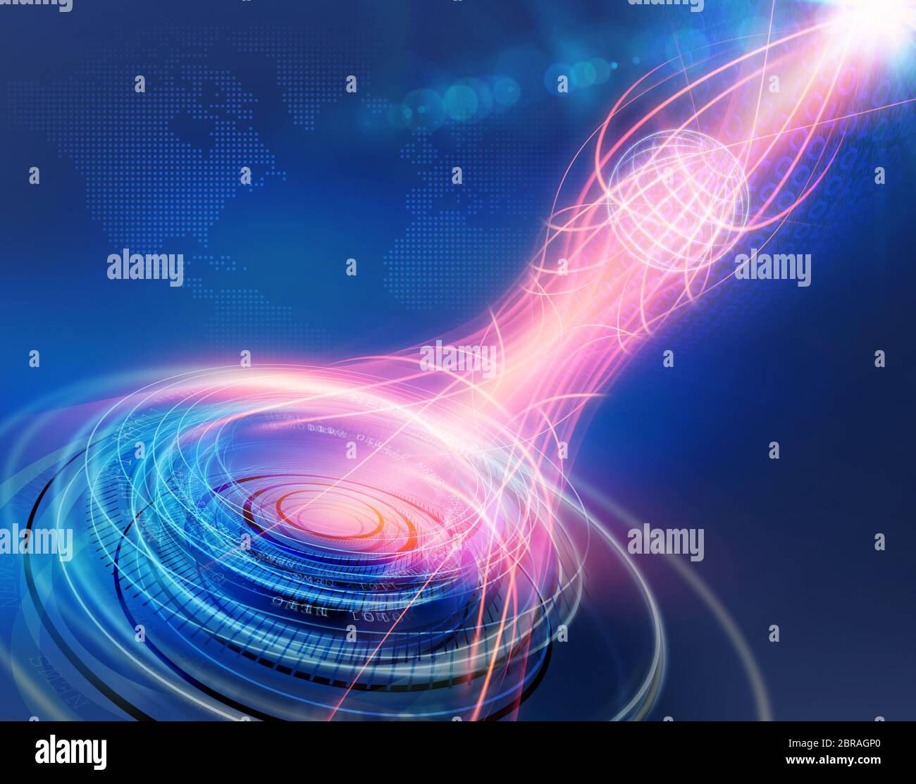 Global Connectivity Background through the Whole World, Connecting ...