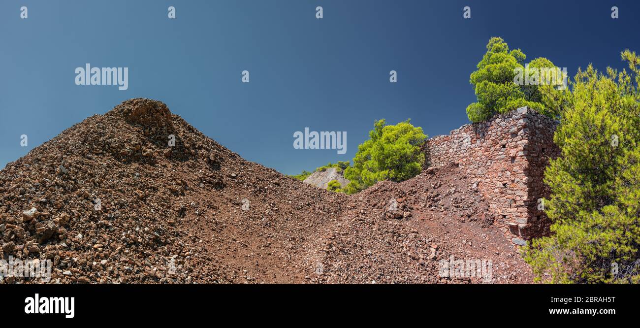 Laurium mines greece hi-res stock photography and images - Alamy