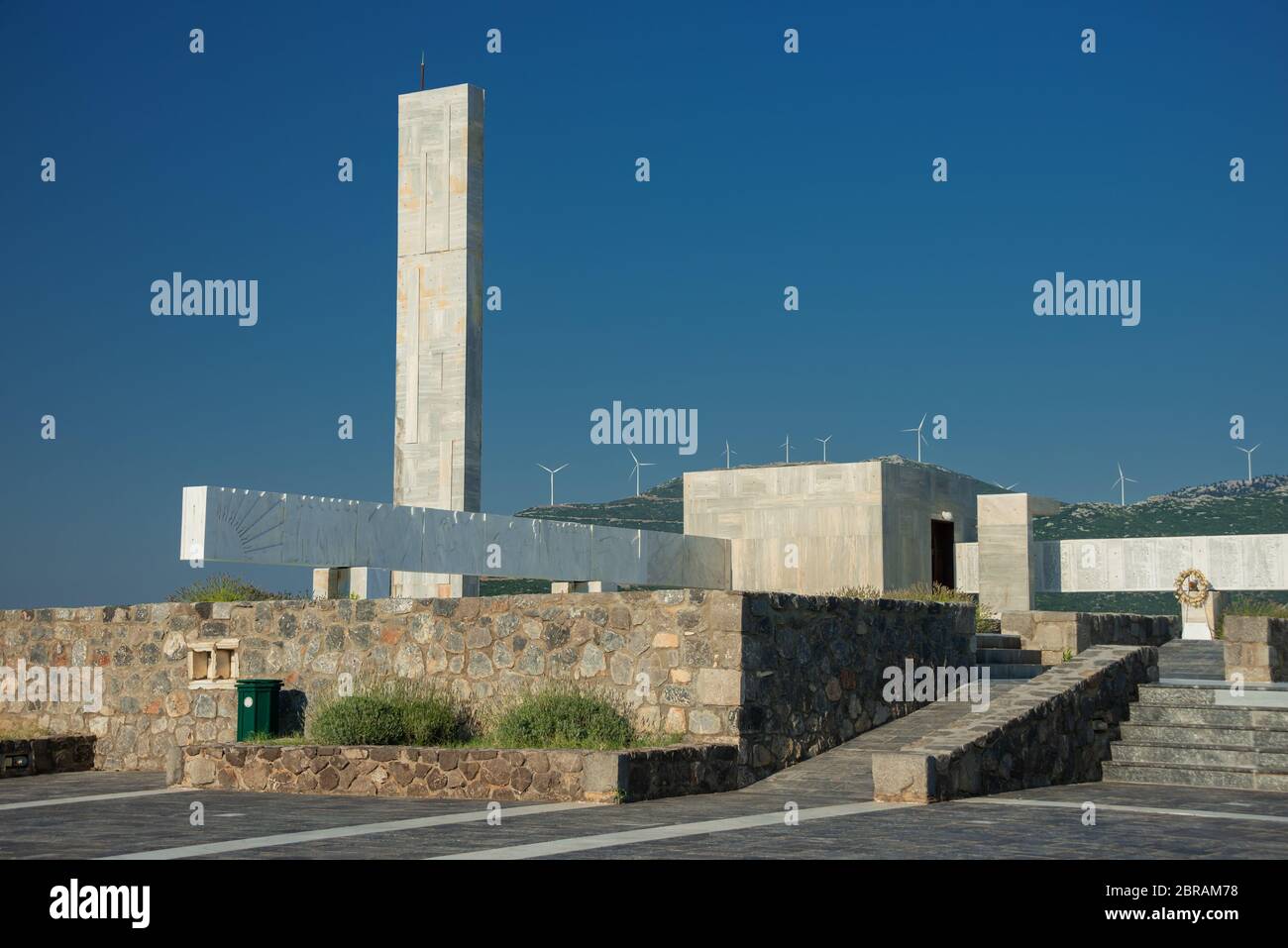 Distomo Massacre Memorial on October 14, 2012 in Distomo, Boeotia. The ...
