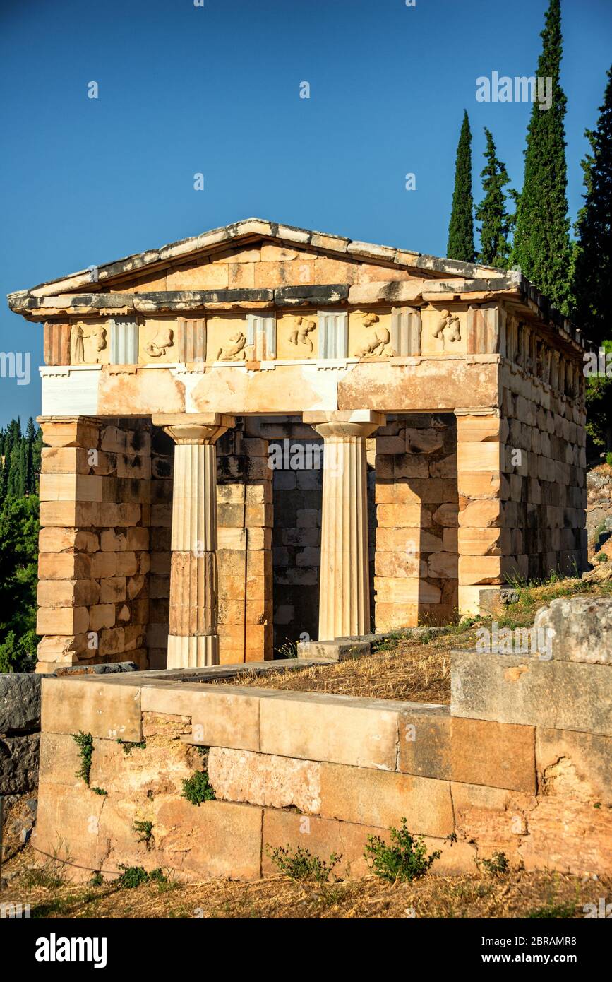 Treasure House Delphi High Resolution Stock Photography and Images - Alamy
