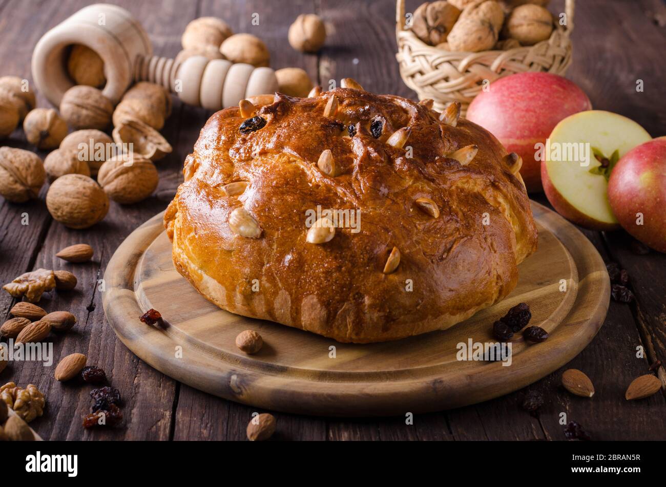 Czech cake chrismas celebration, delish cake with nuts and walnuts ...