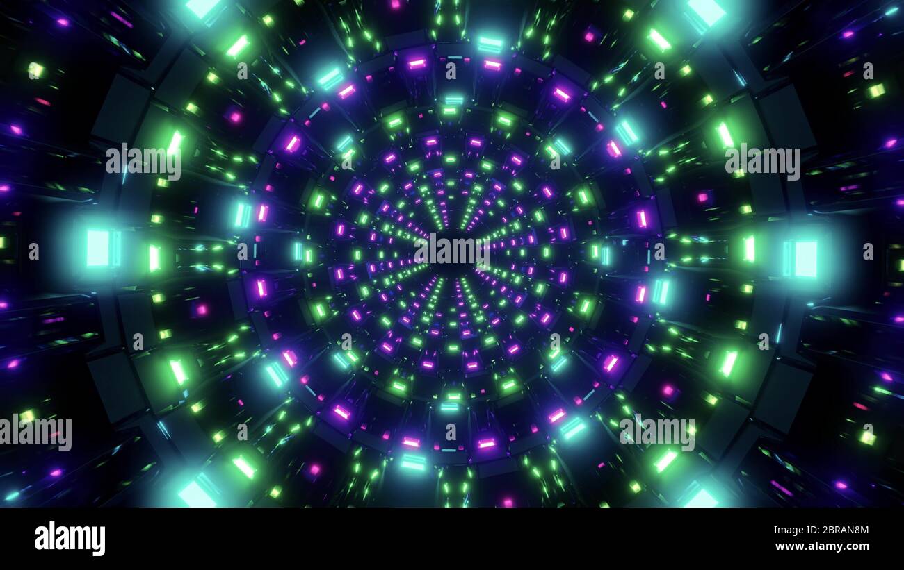 round shaped lights with nice glow design work background, abstract ...