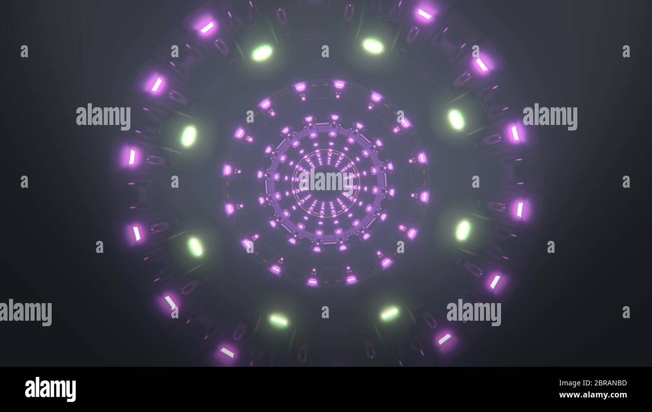 round shaped lights with nice glow design work background, abstract ...